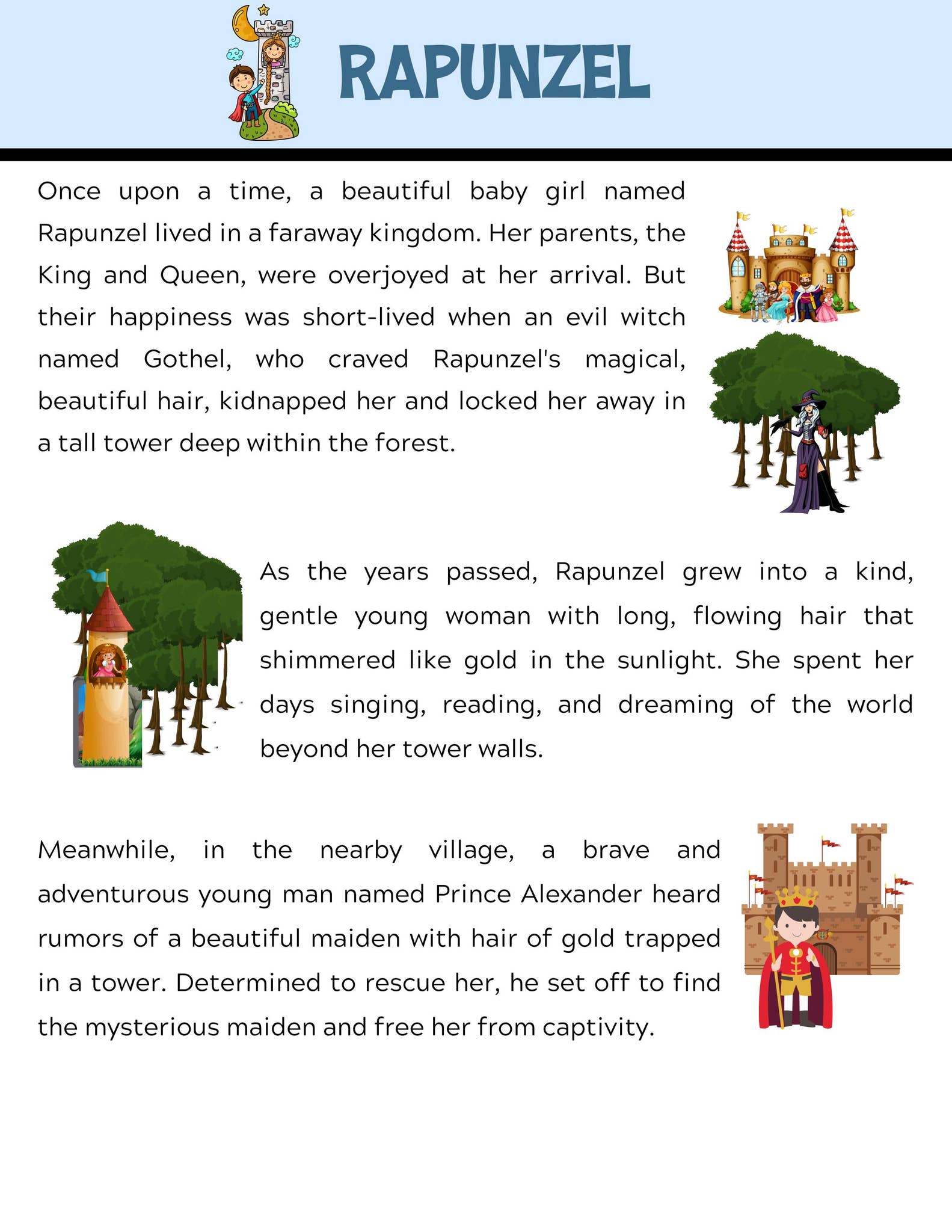 ENG Rapunzel: Short Story Reading by ciliftoff - Issuu