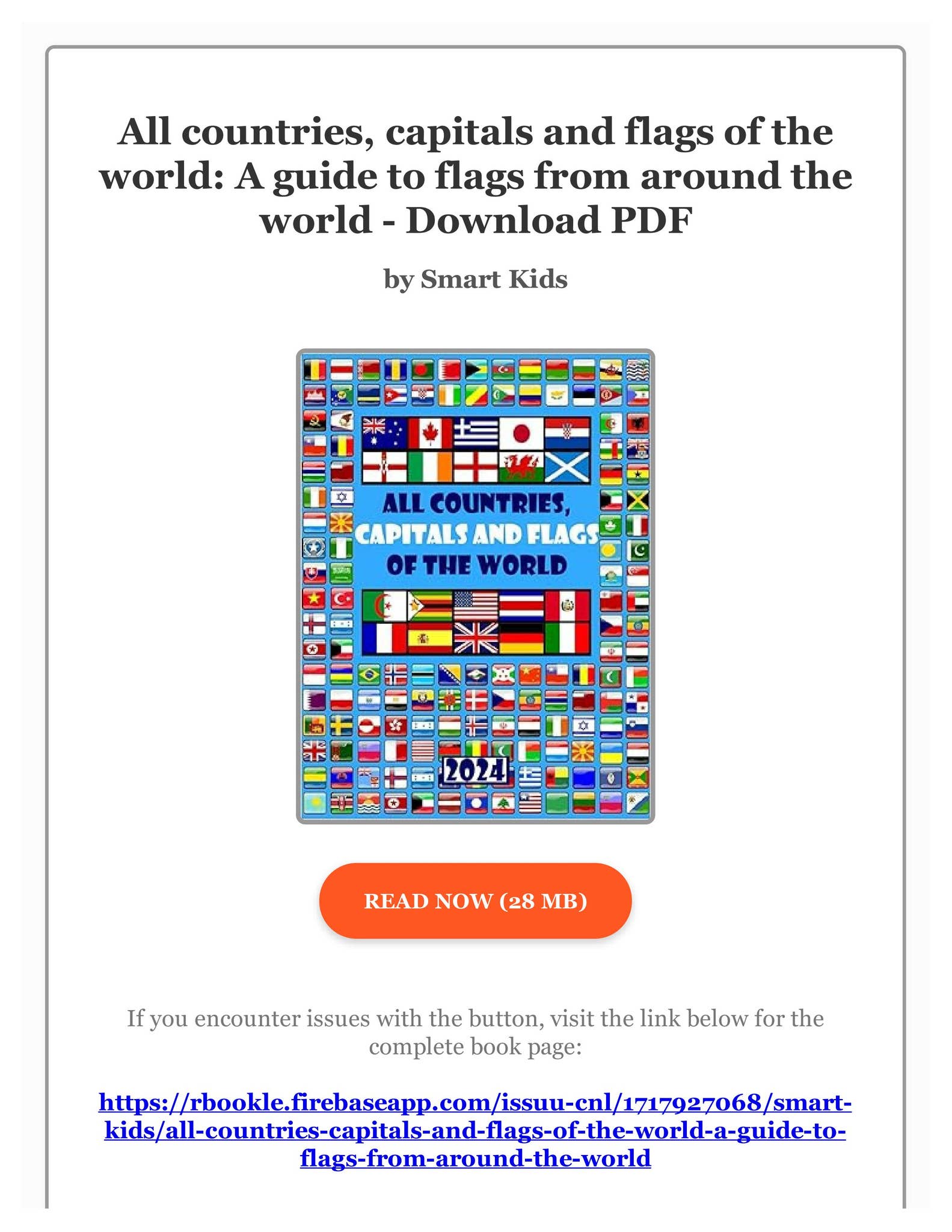 EBOOK All countries, capitals and flags of the world: A guide to flags ...