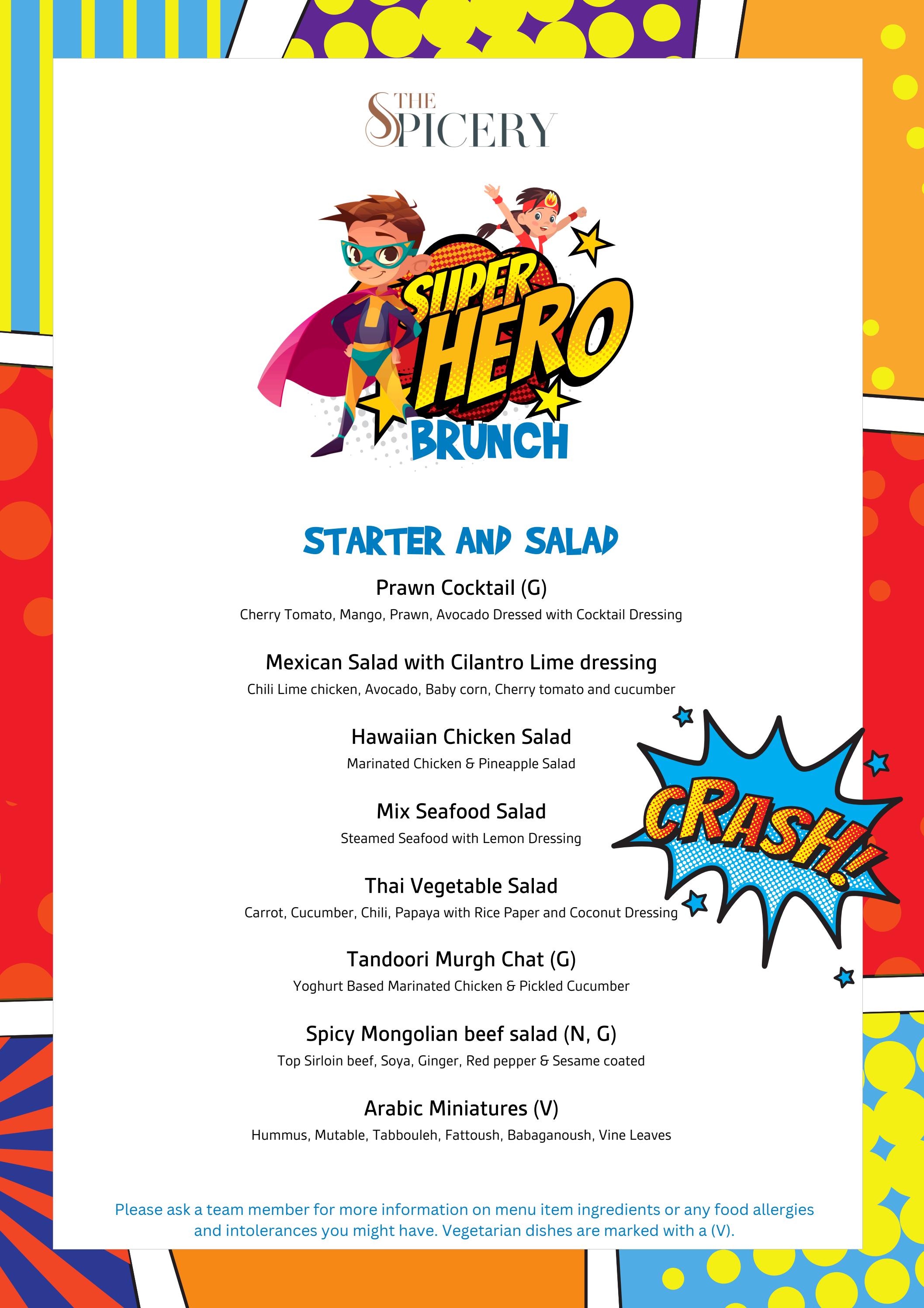 Superhero Brunch Menu by radissonbludxb - Issuu