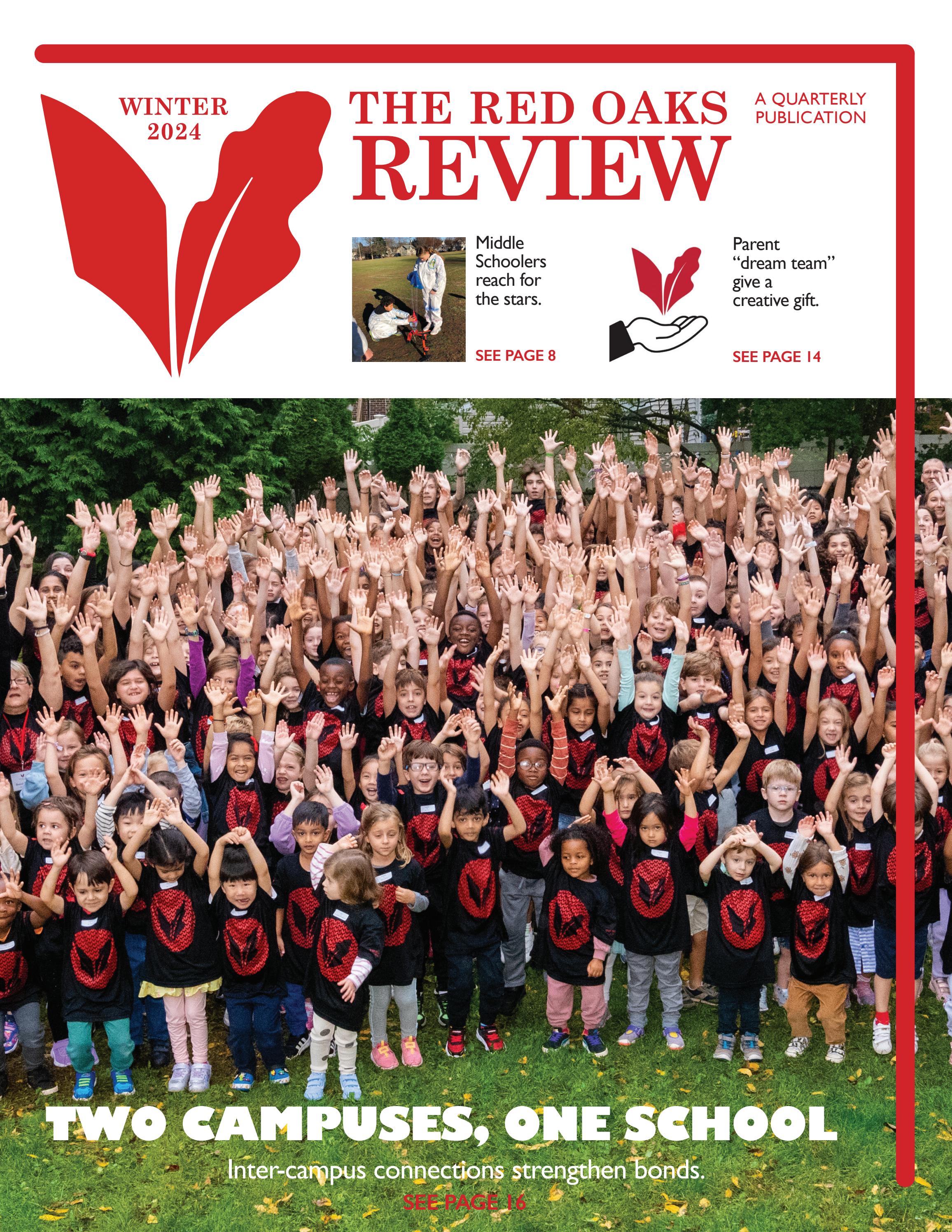 The Red Oaks Review (Winter 2024, Issue #4) by The Red Oaks School - Issuu