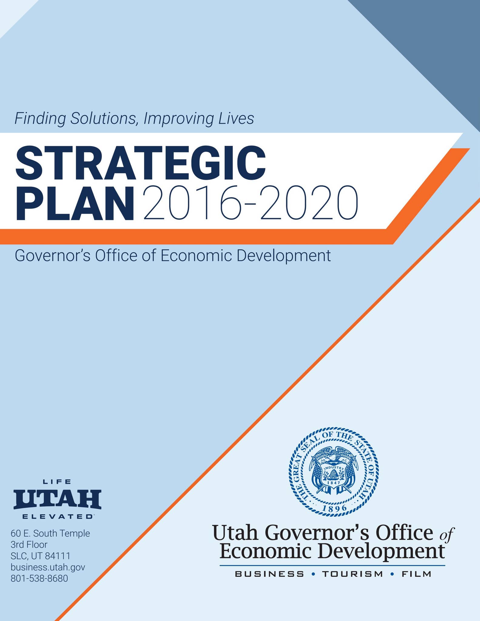 Strategic Plan 2016-2020 by Utah Governor's Office of Economic ...