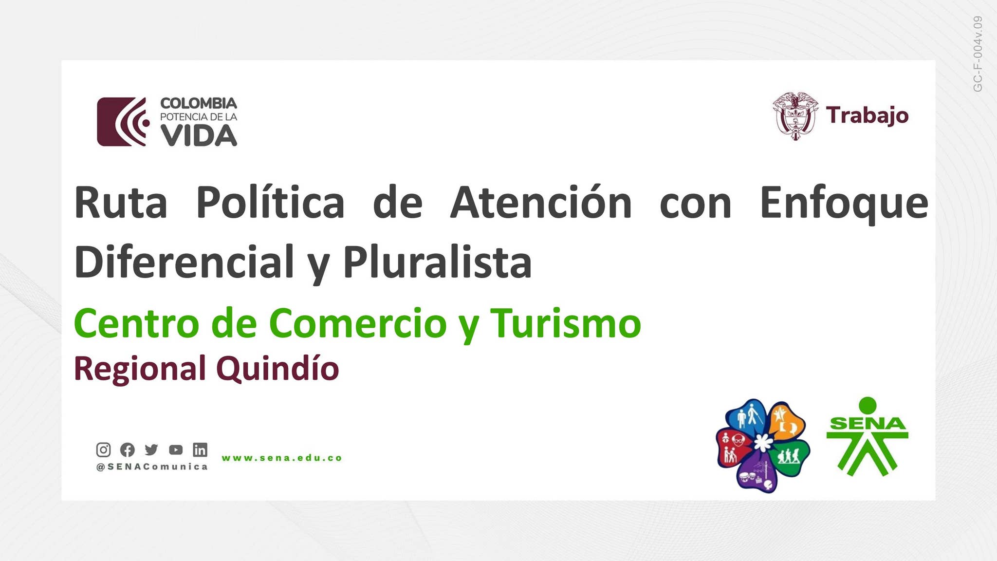 Ruta PAEDP Sena by CARLOS ARTURO VALENCIA MONTOYA - Issuu