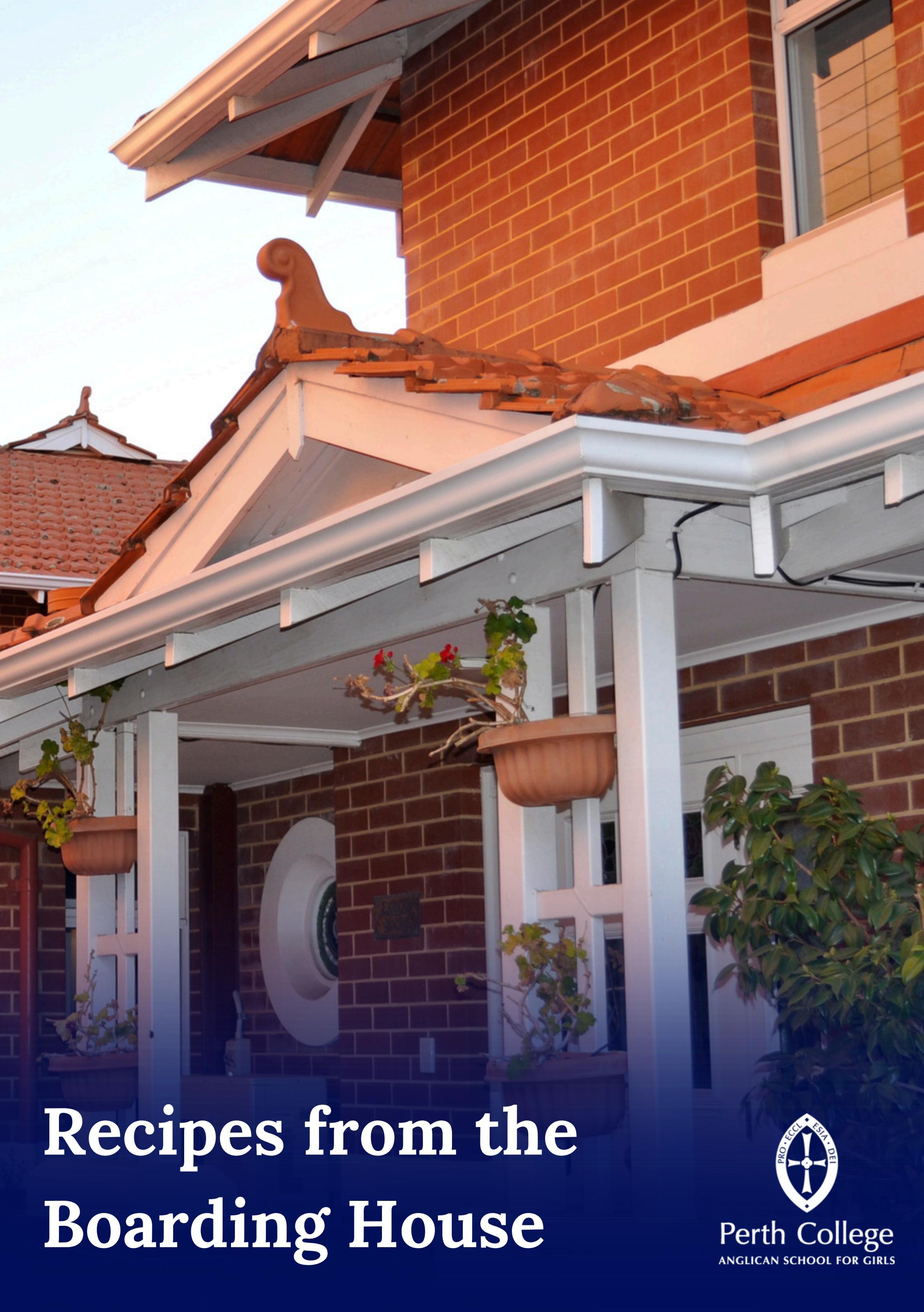 2024 Boarding House Recipe Book by Perth College - Issuu