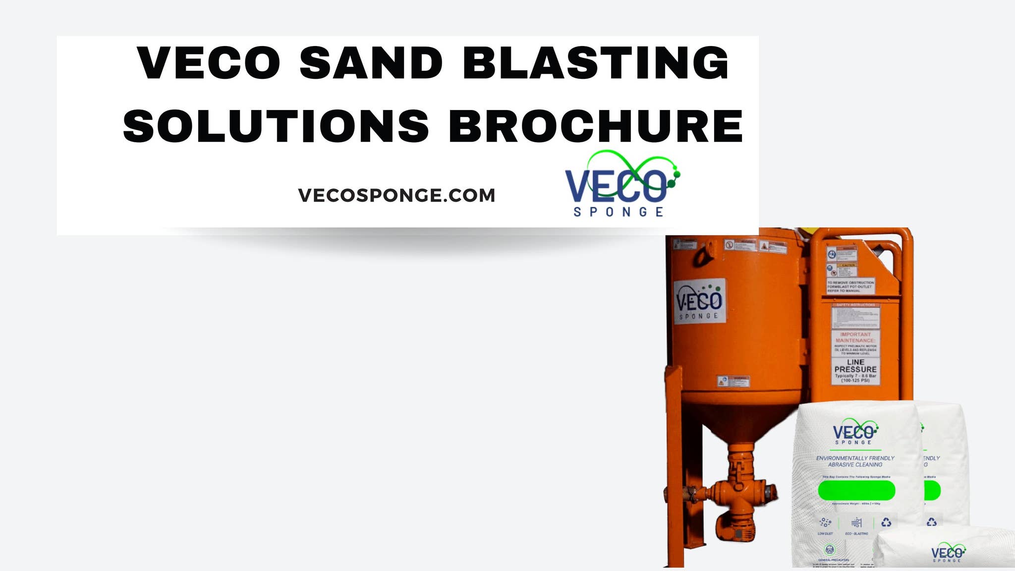 Eco-Friendly Sand Blasting Solutions | Veco Sponge Technology by Veco ...