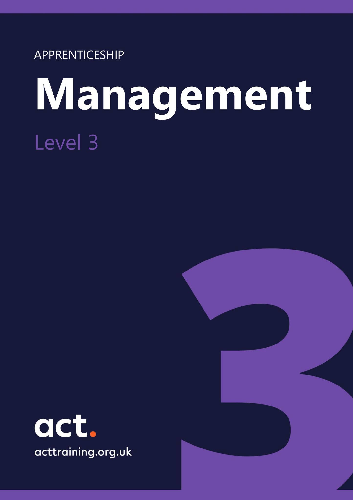 Management Level 3 by ACT - Issuu