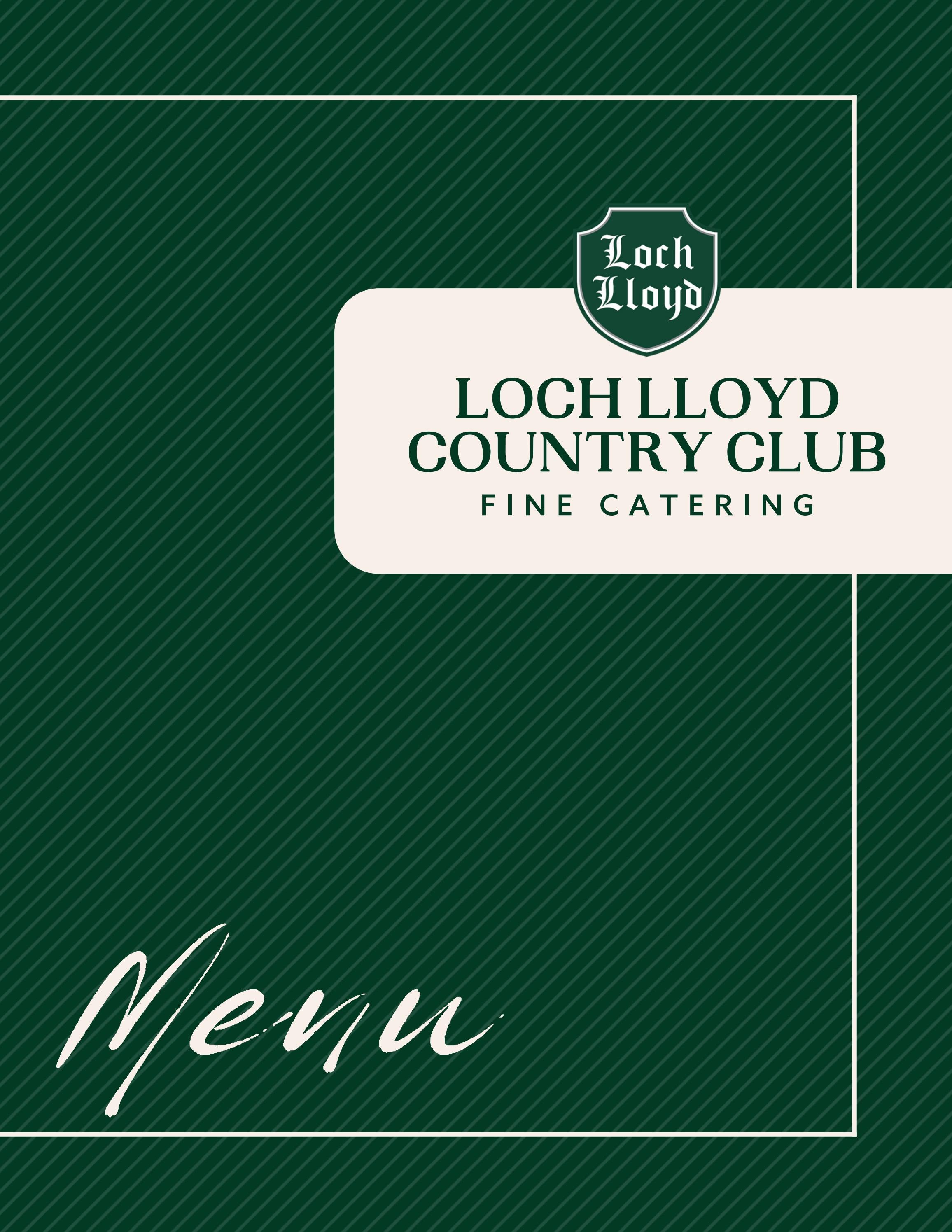 Loch Lloyd Country Club Catering Menu (NMP) by Loch Lloyd Country Club ...