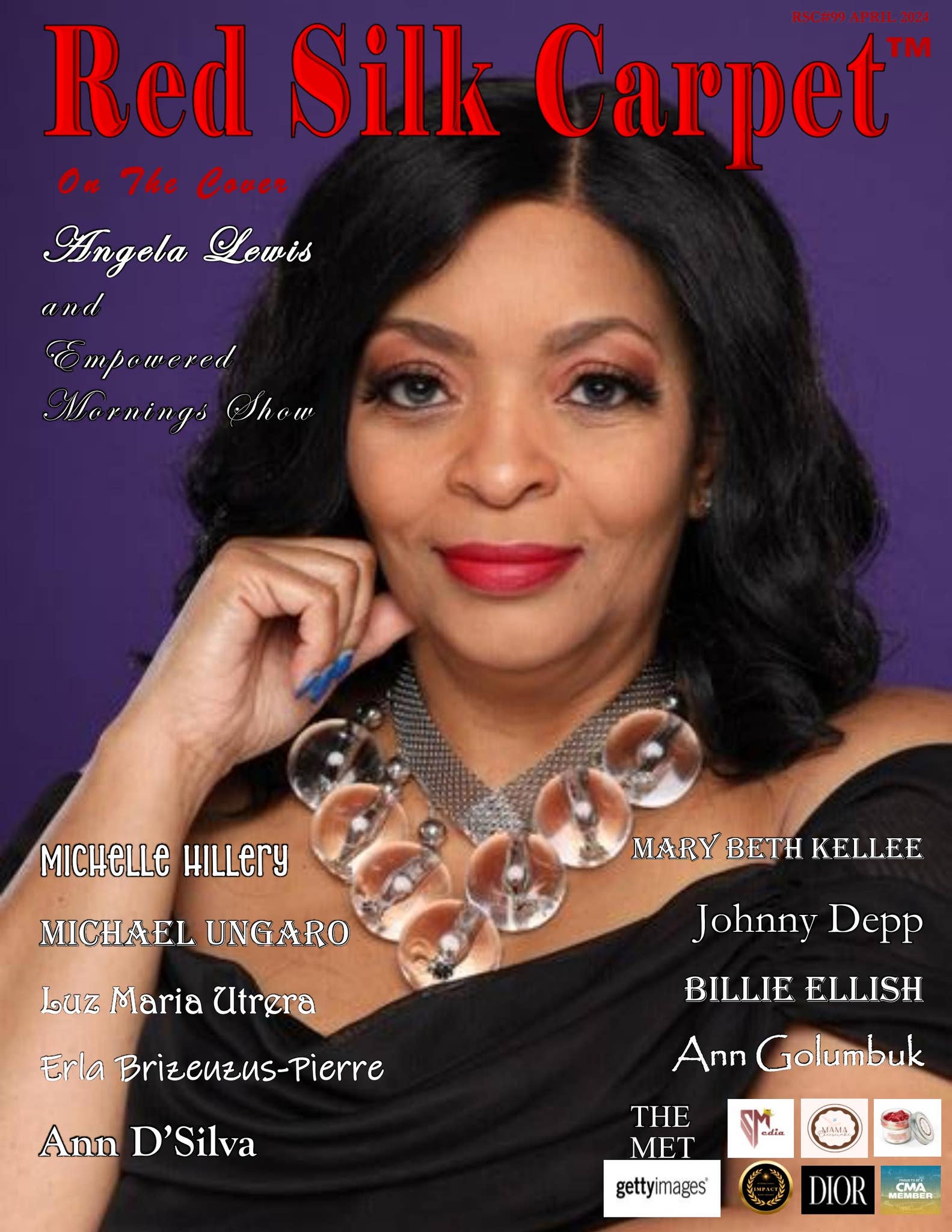 Red Silk Carpet #99 Angela Lewis Digital cover by Shelly Jernigan ...