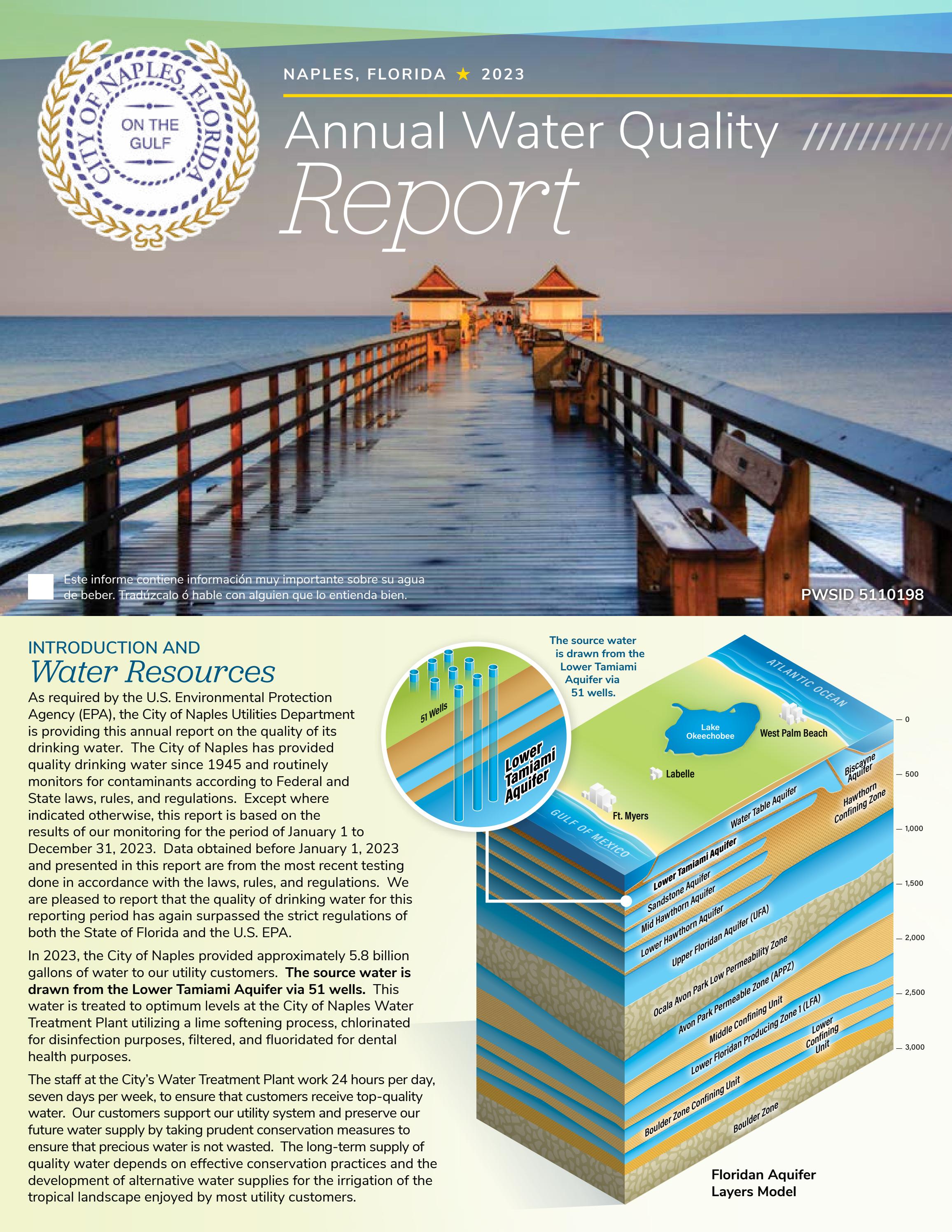 2023 Annual Water Quality Report by cityofnaples - Issuu