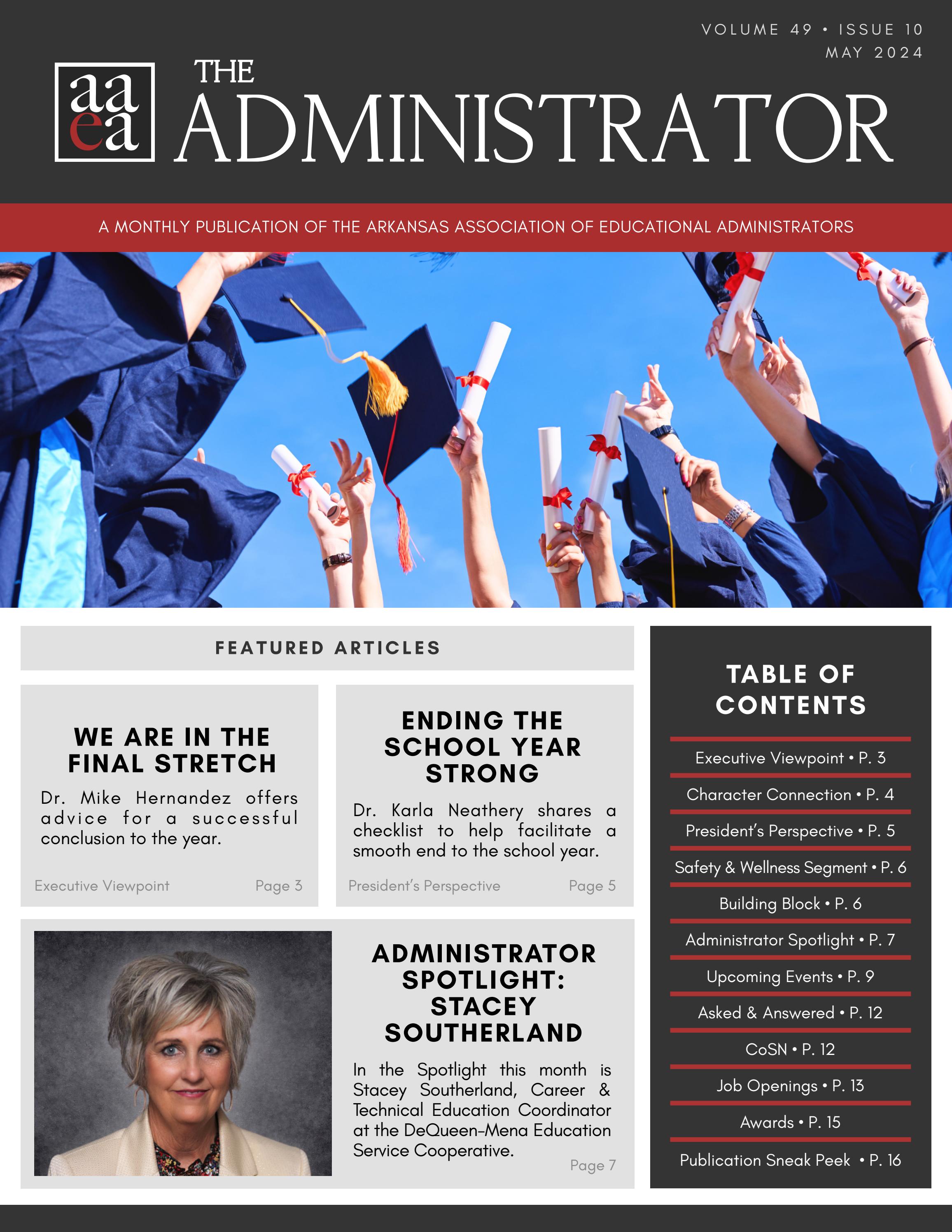 The Administrator Newsletter - May 2024 by theaaea - Issuu