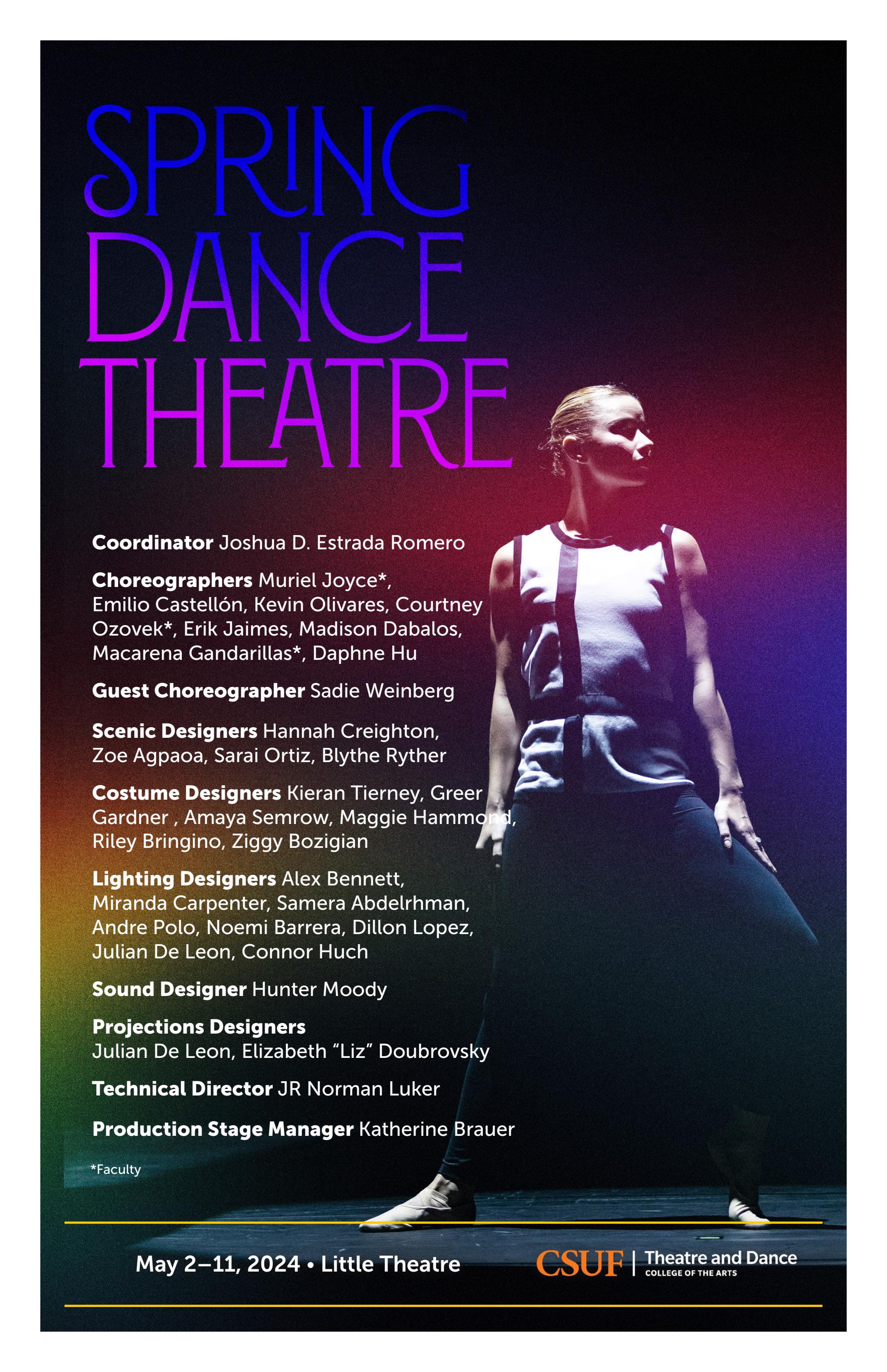 "Spring Dance Theatre" program by csuf_COTA - Issuu