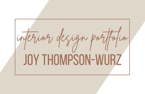 Interior Design Portfolio - Joy Thompson-Wurz by joythompsonwurz - Issuu