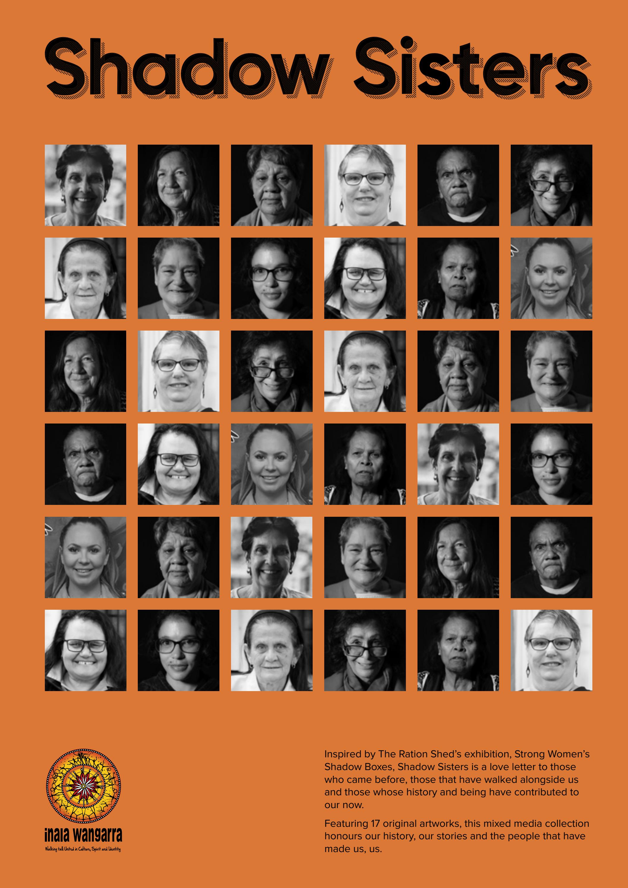 Shadow Sisters Exhibition Catalogue by InalaWangarra - Issuu