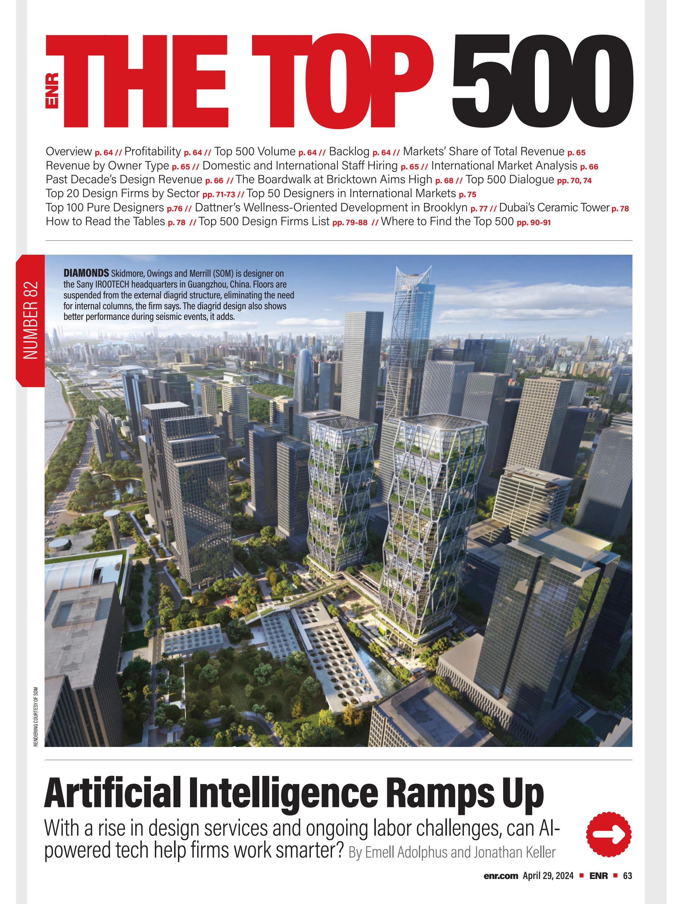 ENR Top 500 Design Firms by TowerPinkster - Issuu