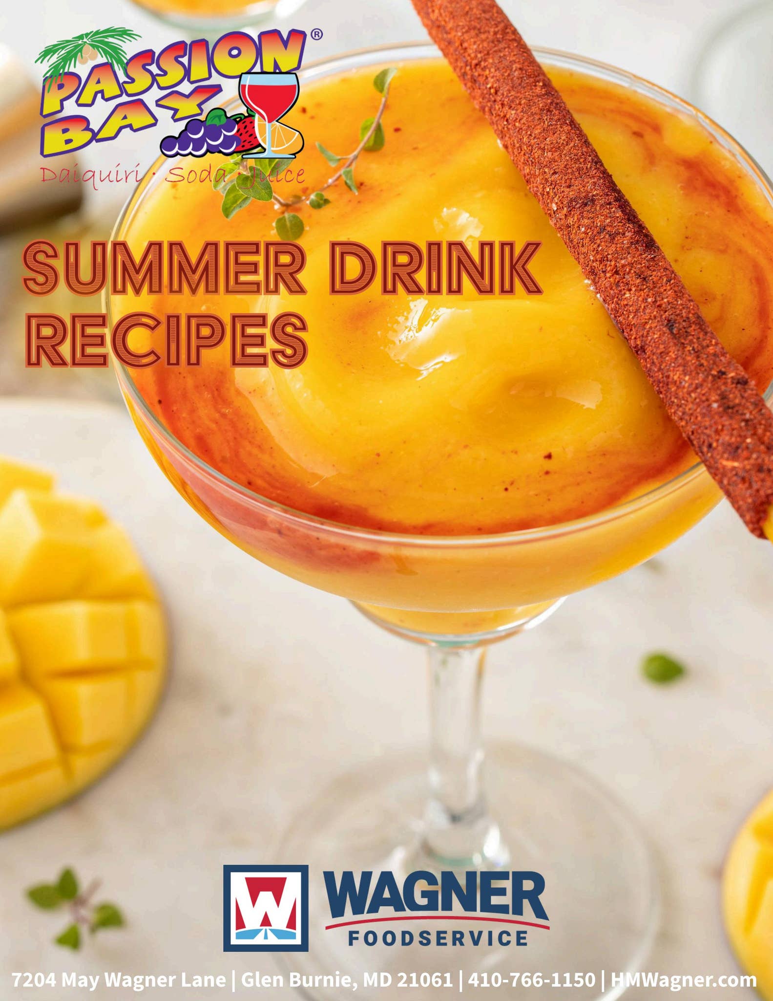 Passion Bay Summer Drink Recipes by Wagner Foodservice - Issuu