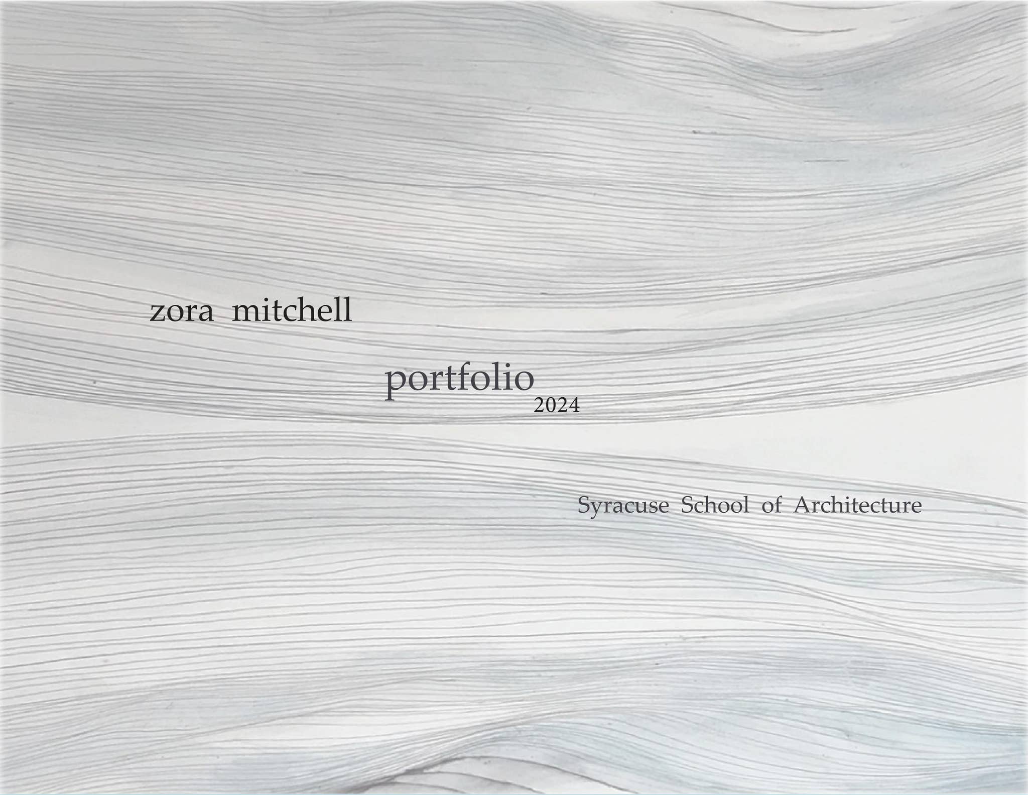 Portfolio Submission for Syracuse University by zoramitchell - Issuu