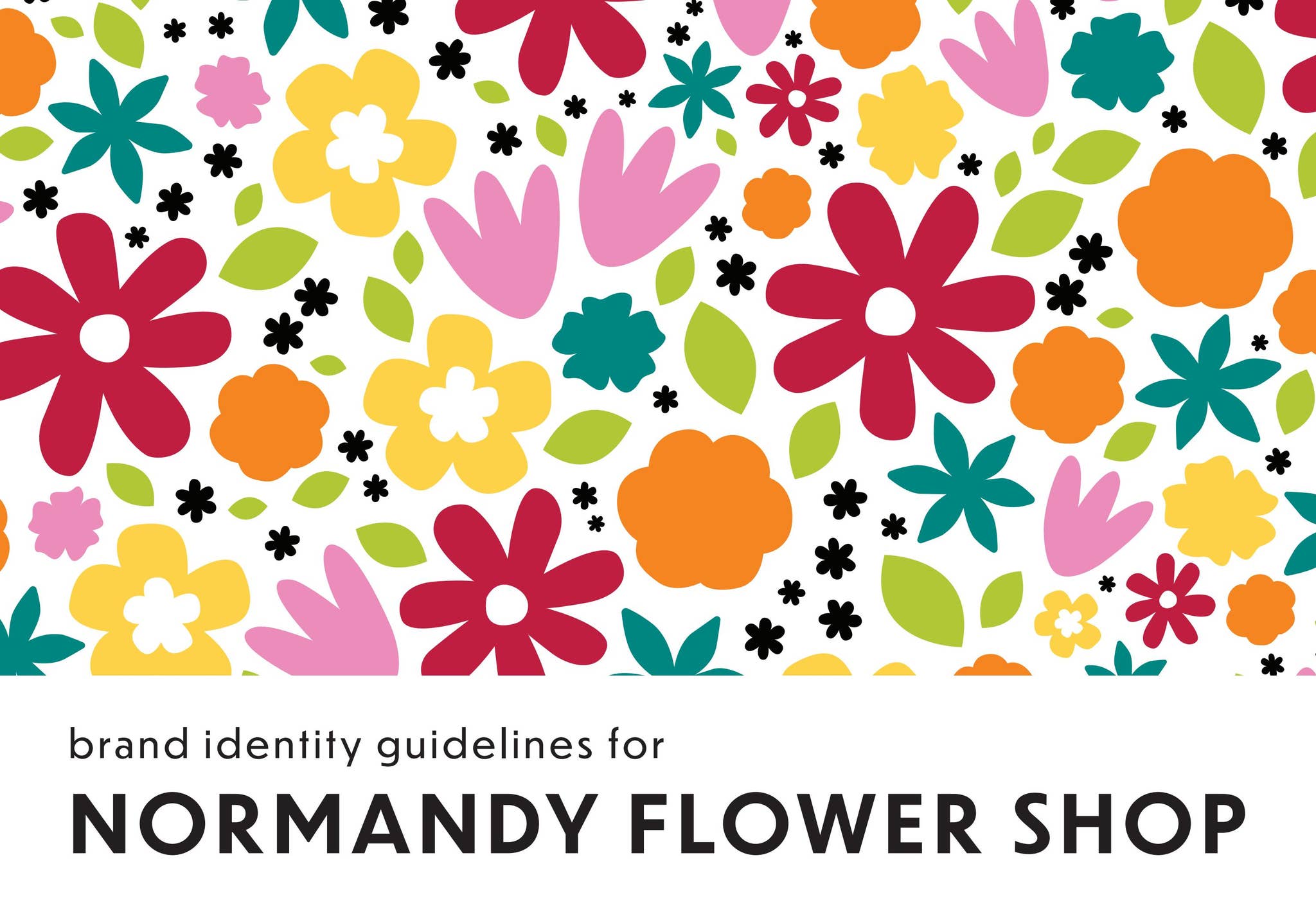 Normandy Flower Shop Brand Identity Guidelines by aeschaller - Issuu