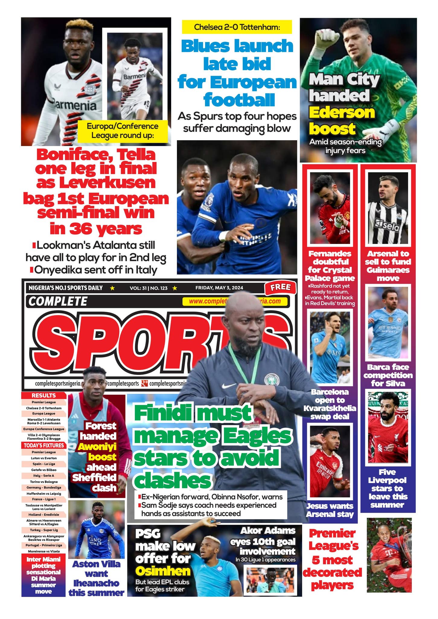 COMPLETE SPORTS - FRIDAY, MAY 3, 2024 by Complete Sports - Issuu