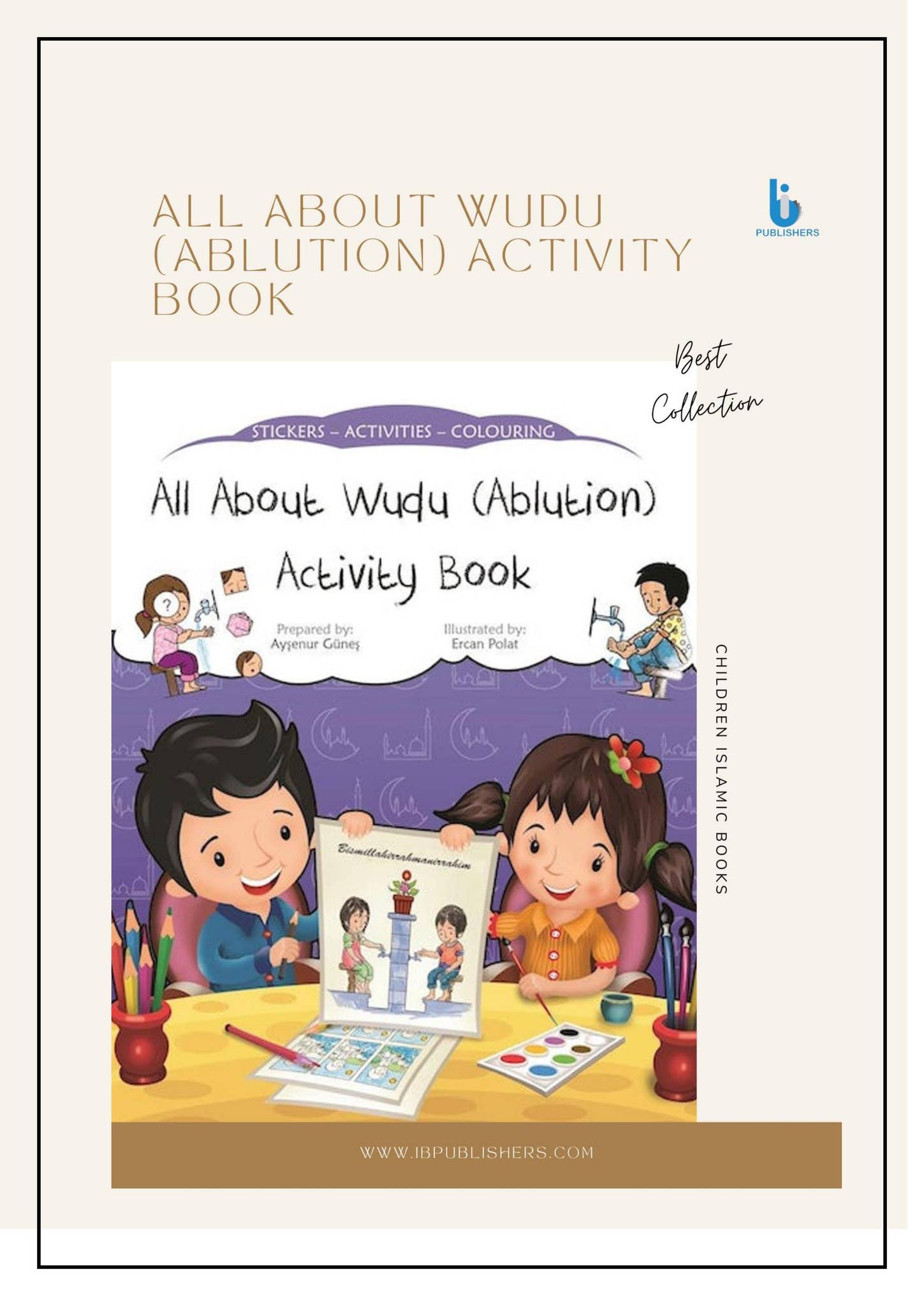 ALL ABOUT WUDU (ABLUTION) ACTIVITY BOOK | Islamic Bookstore Near Me by ...