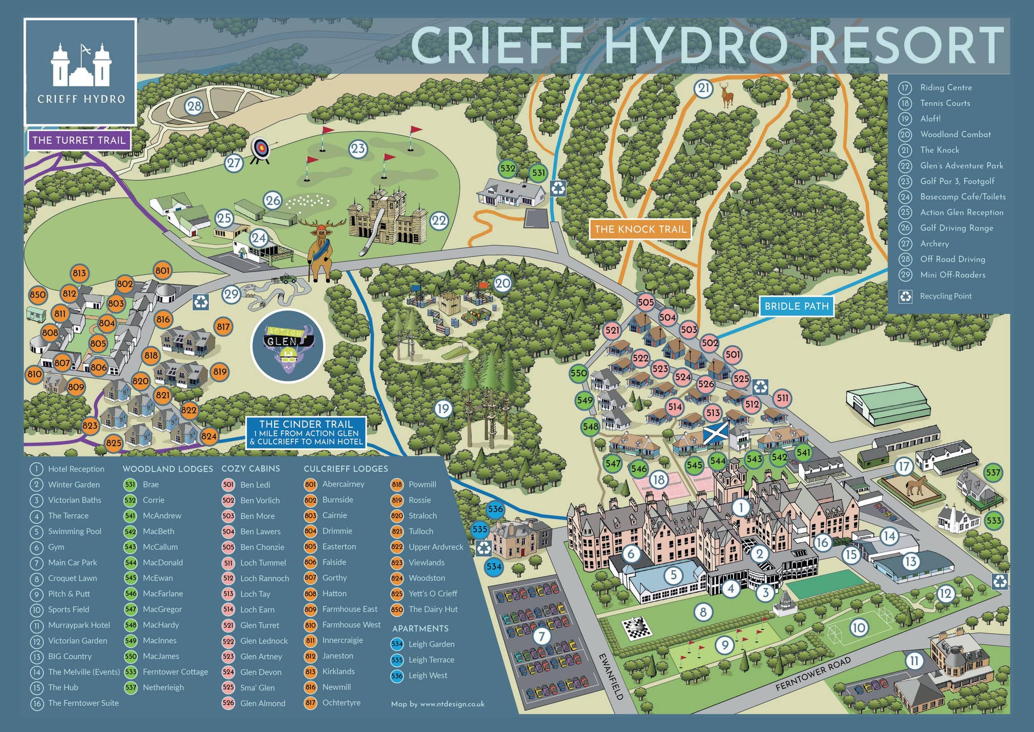 Resort Map by Crieff Hydro Family of Hotels - Issuu