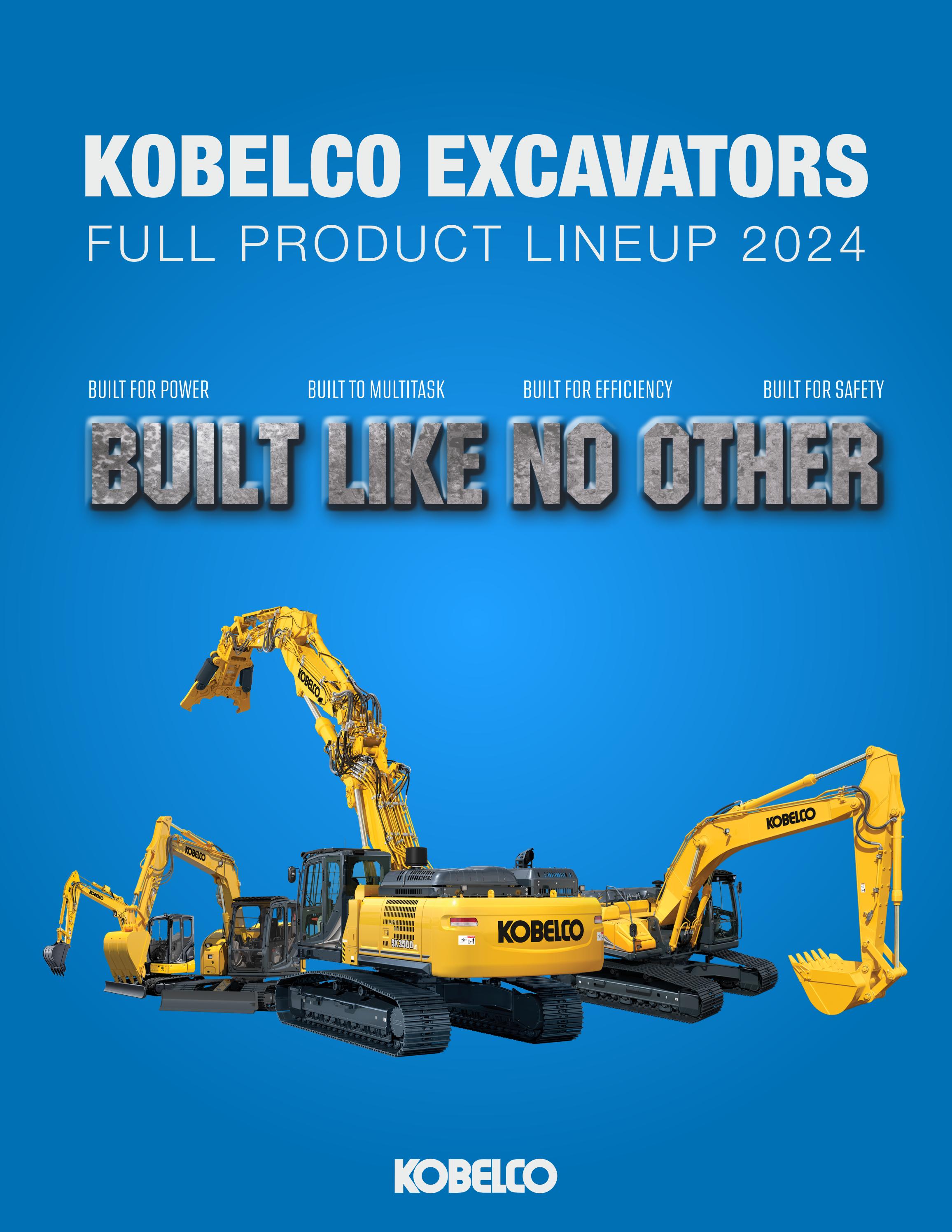 KOBELCO Full Product Lineup 2024 by KOBELCO Construction Machinery USA ...