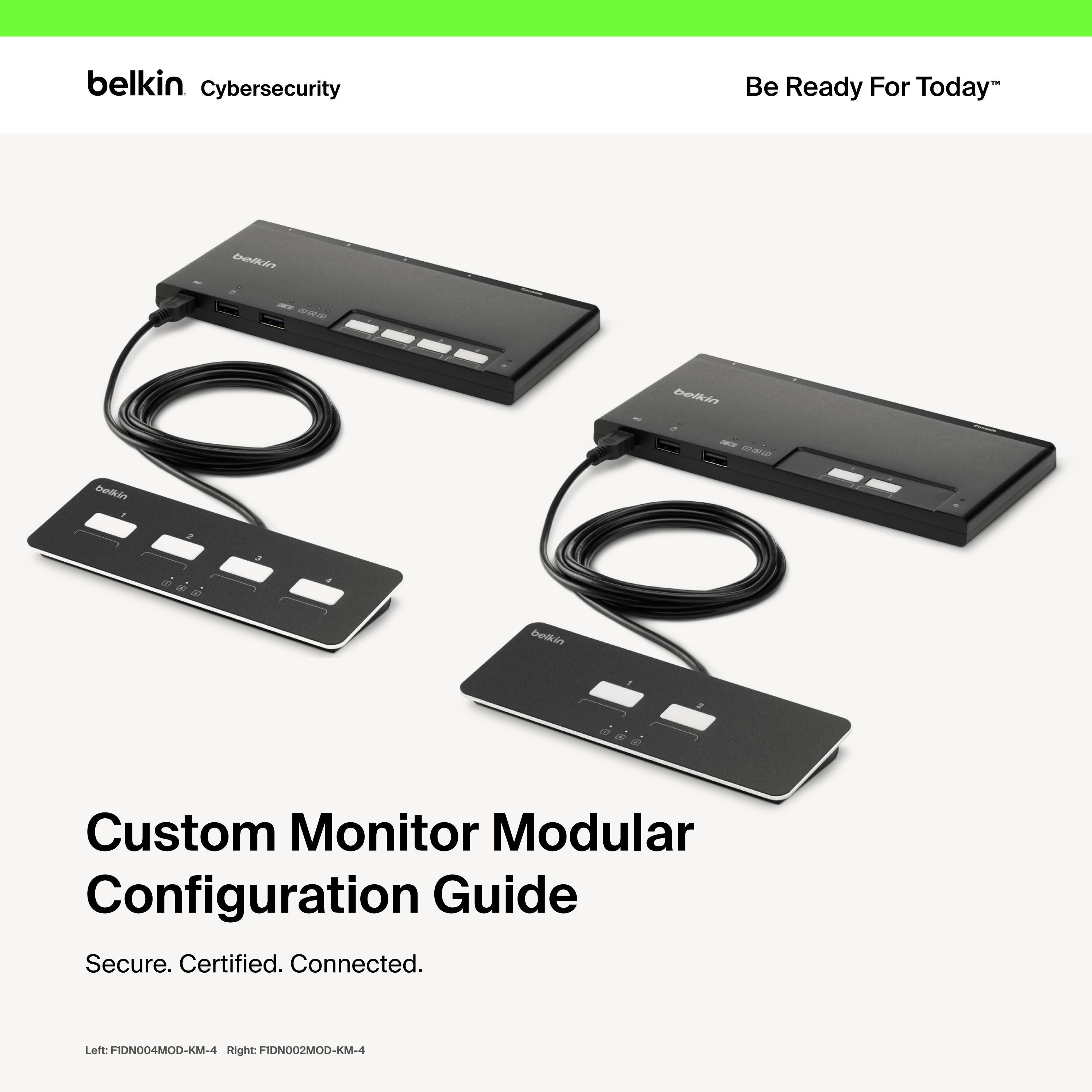 Custom Monitor Modular KM Configuration Guide by Belkin - Issuu