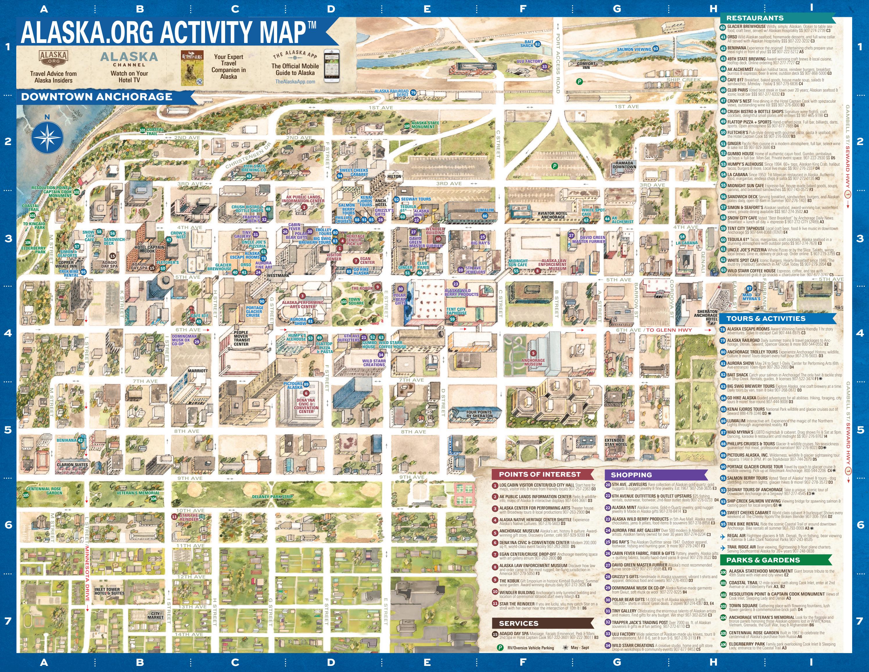 Alaska Activity Map 2024 by alaskachannel - Issuu