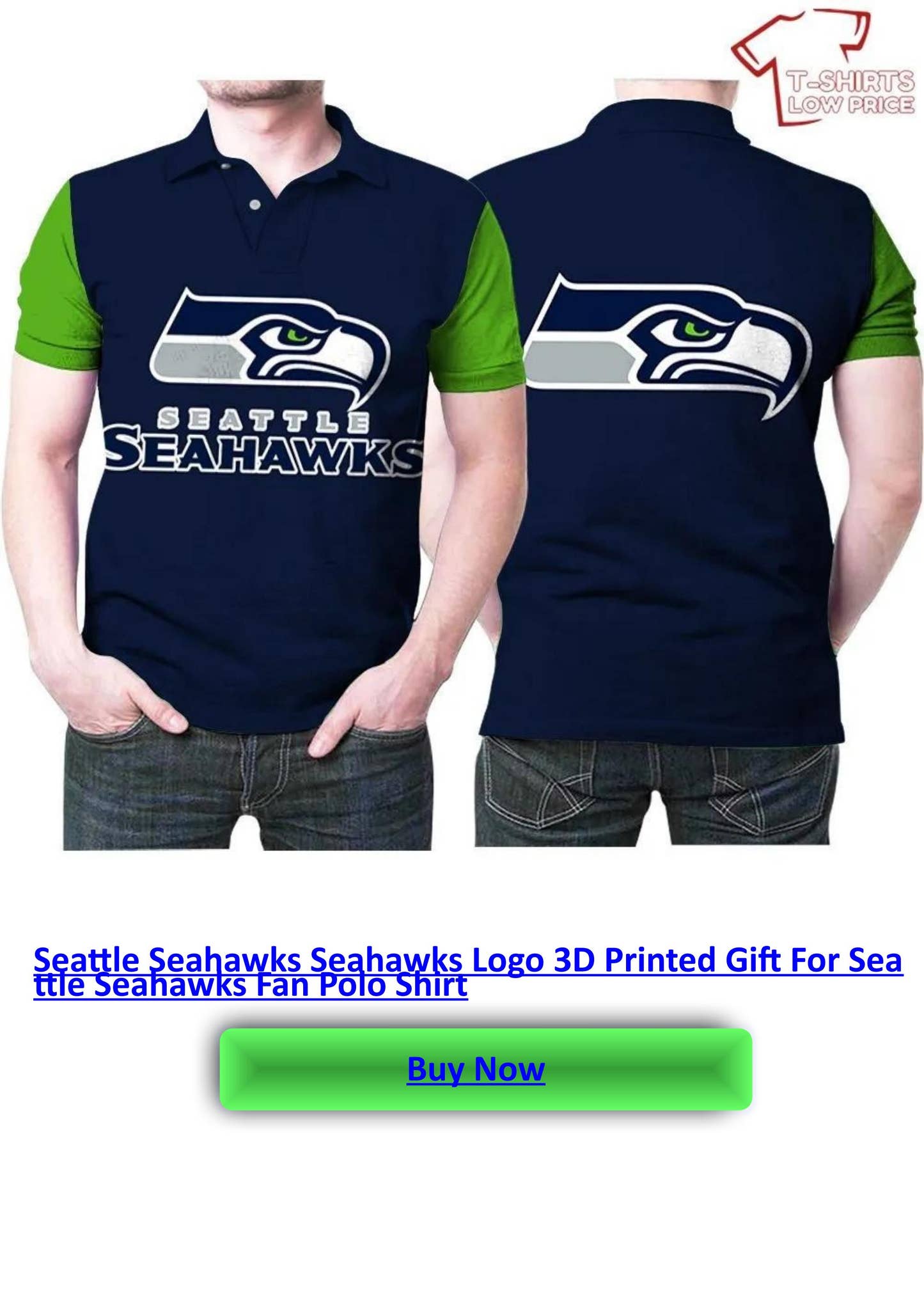 Seattle Seahawks Seahawks Logo 3D Printed Gift For Seattle Seahawks Fan ...