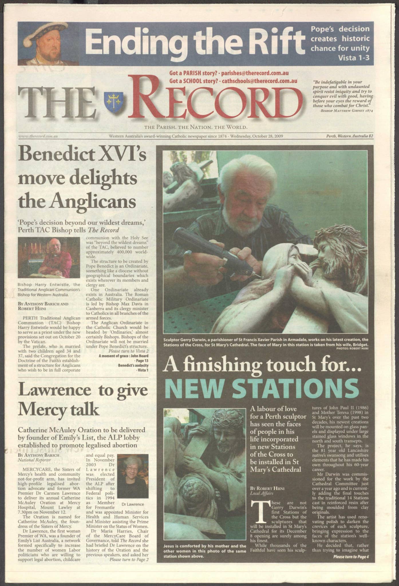 The Record Newspaper 28 October 2009 by The Record - Issuu