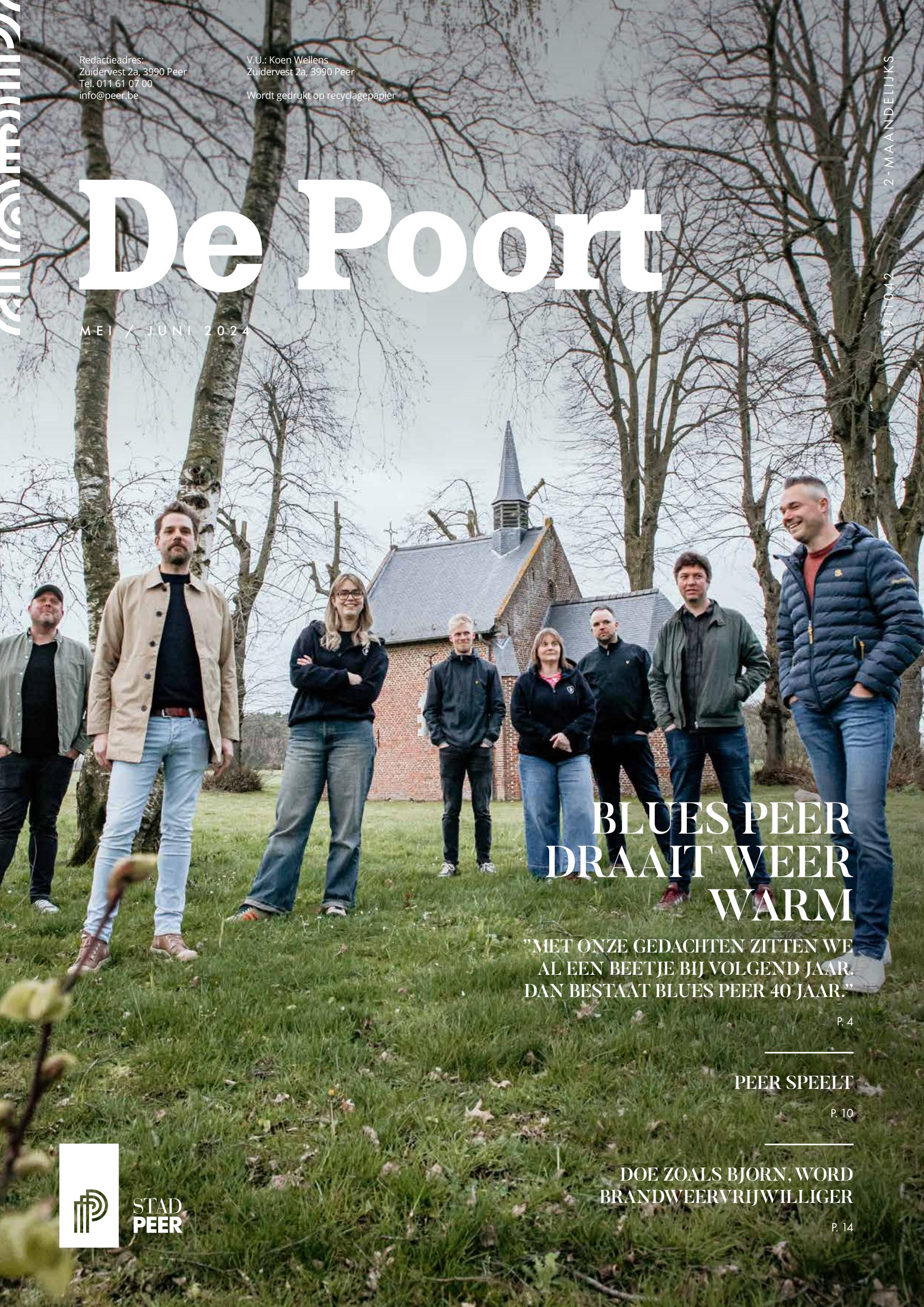 Stadsmagazine De Poort - mei juni 2024 by Stad Peer - Issuu