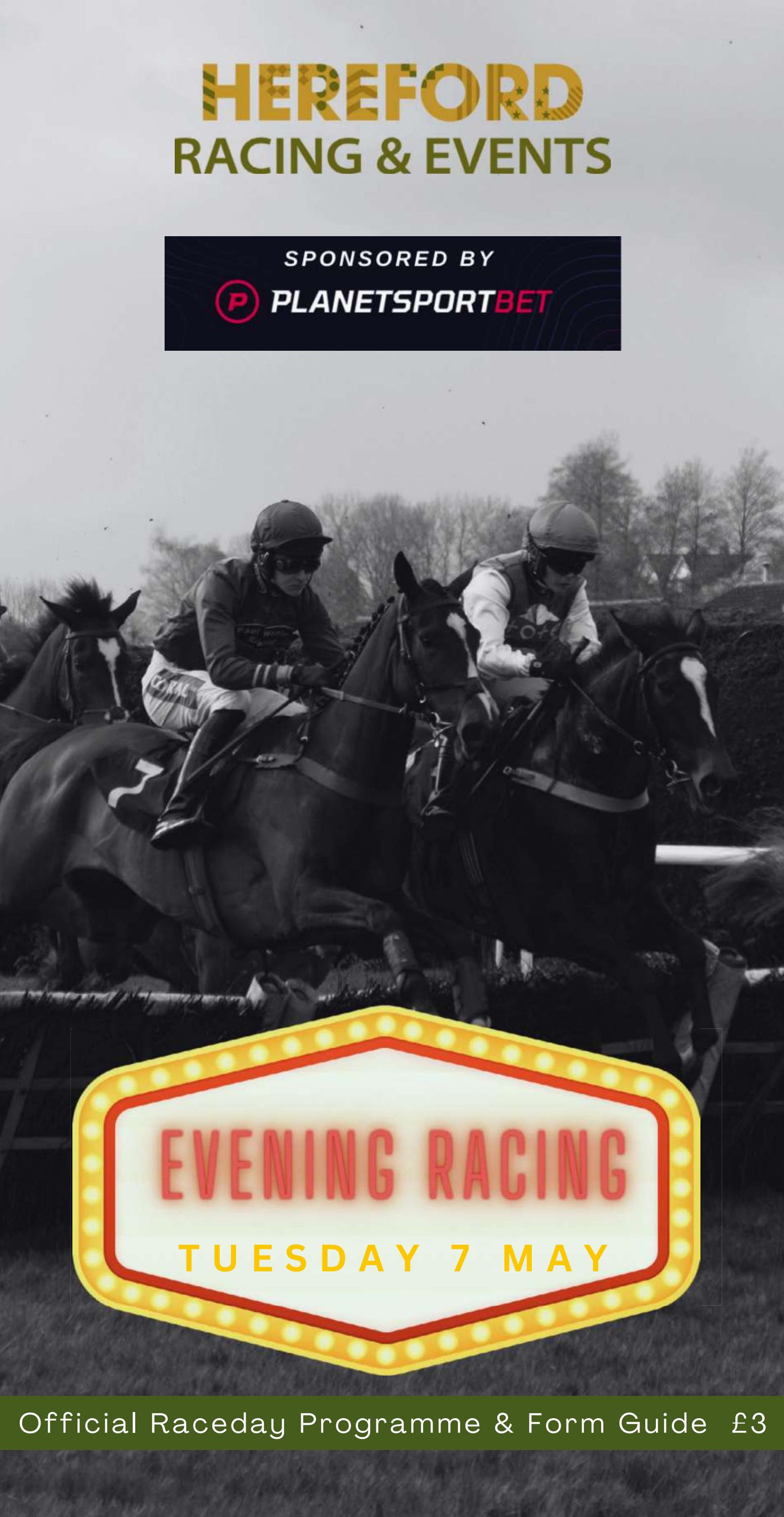 Hereford Racecard - Tuesday 7th May by Arena Racing Company - Issuu