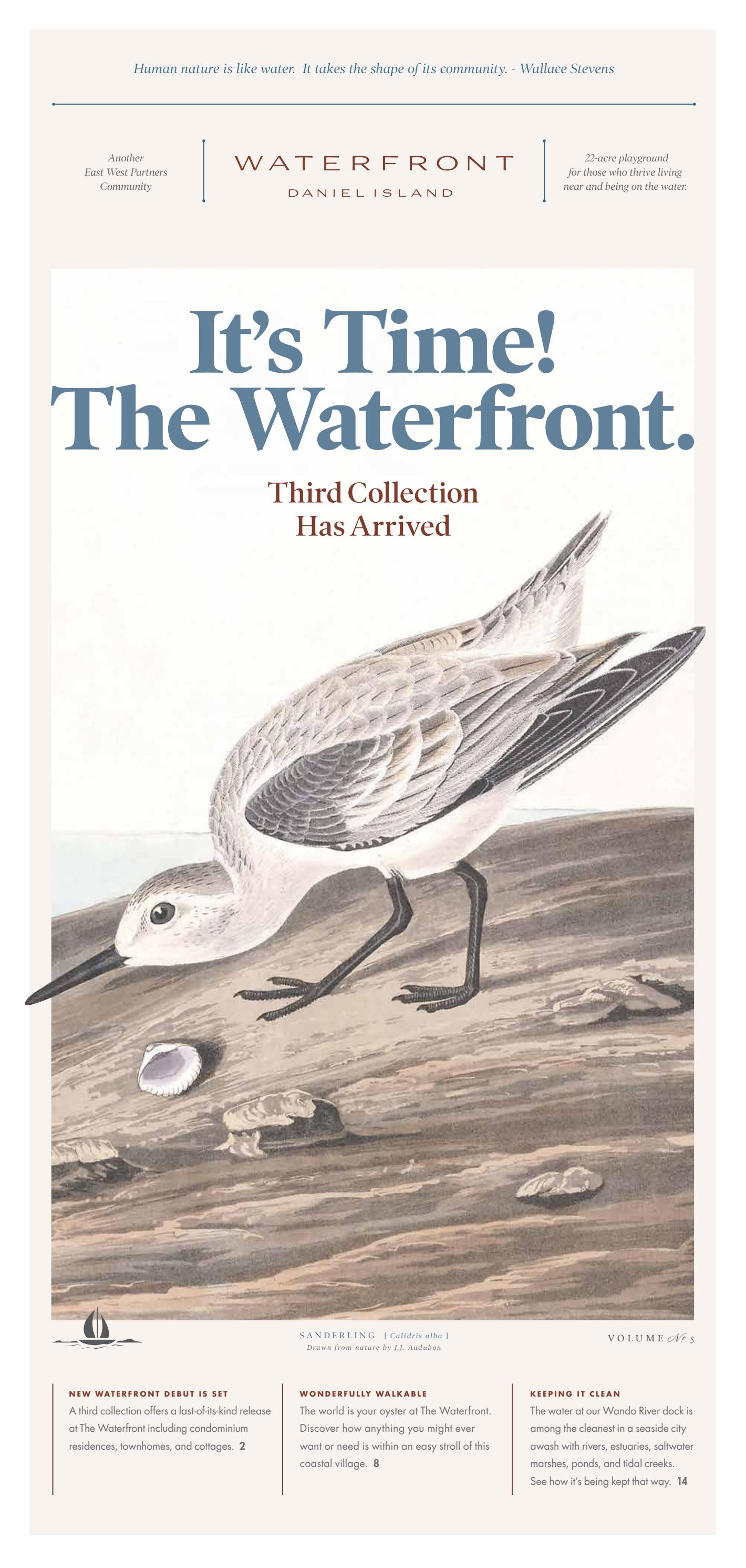 Waterfront Newspaper - Vol. 5 by eastwestpartnerschs - Issuu