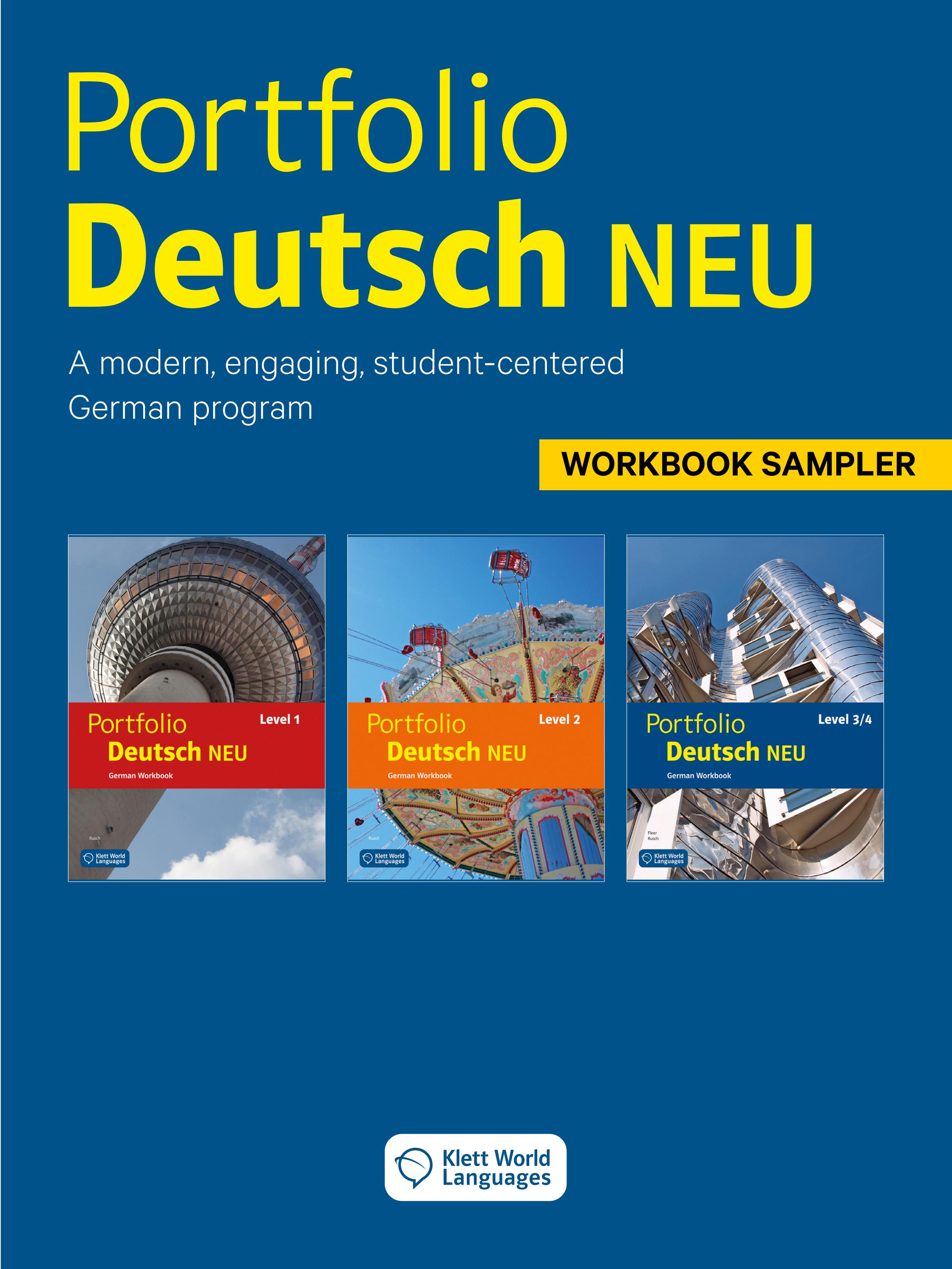 Portfolio Deutsch Neu WBK Sampler by Klett World Languages - Issuu