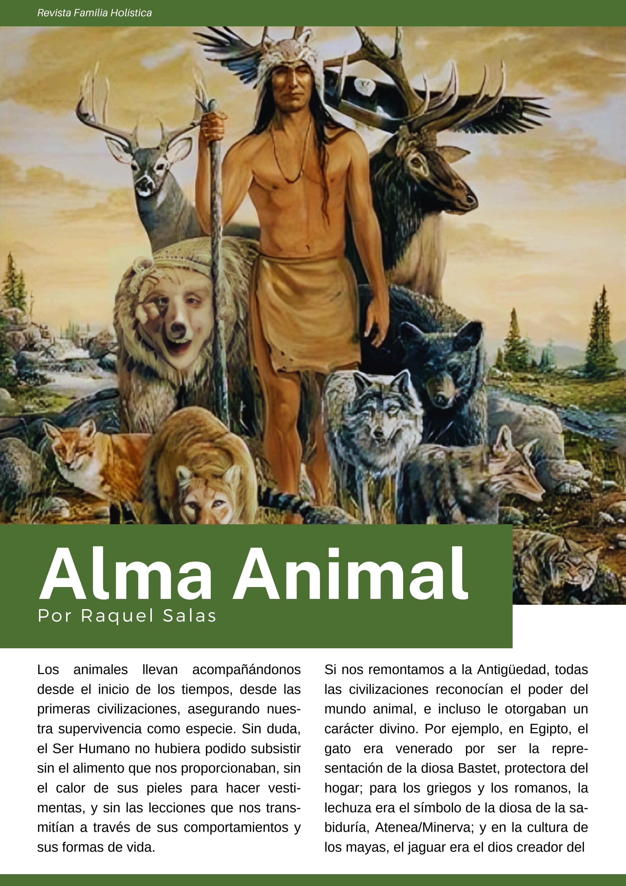Alma Animal por Raquel Salas by Revista Familia Holistica - Issuu