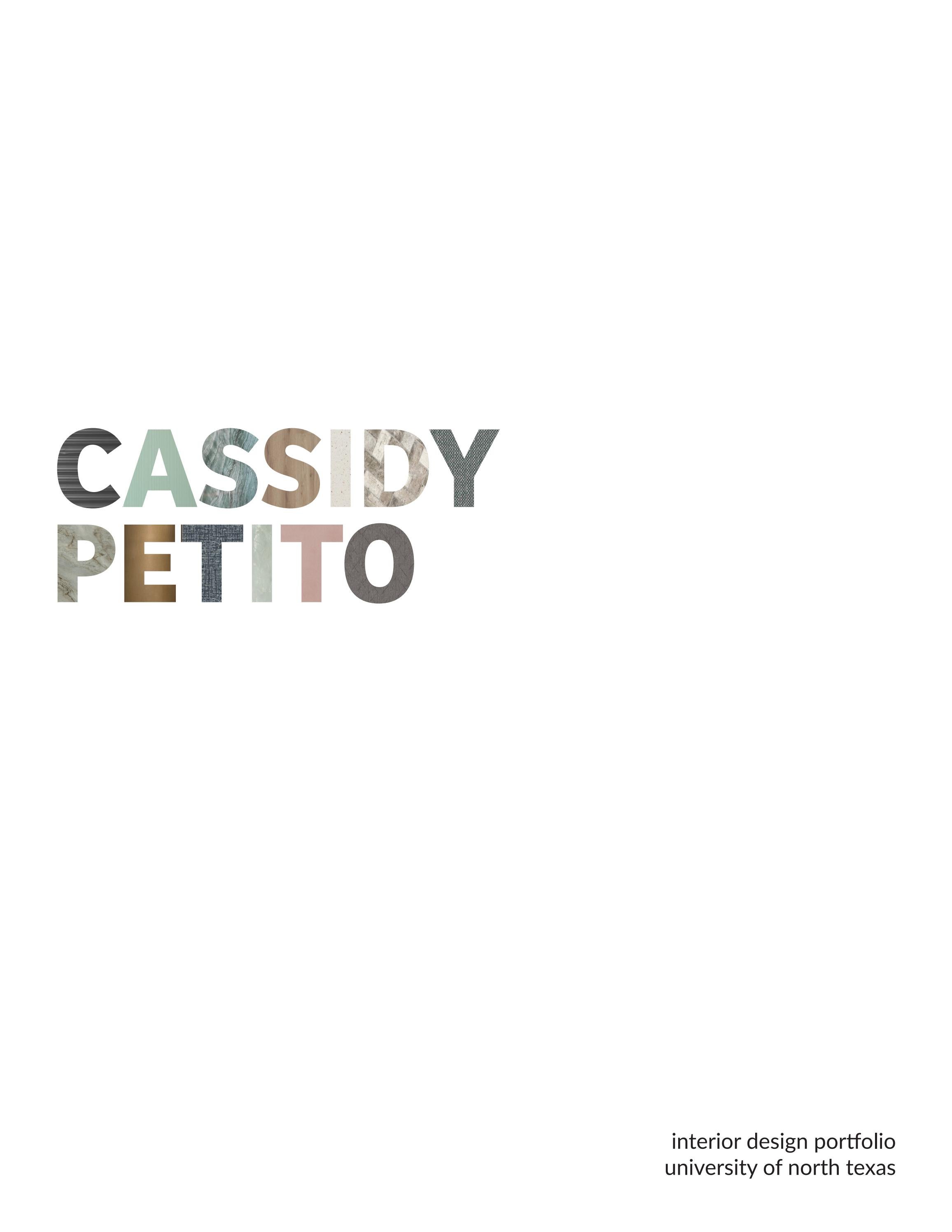 Cassidy Petito - Interior Design Portfolio by Cassidy Petito - Issuu