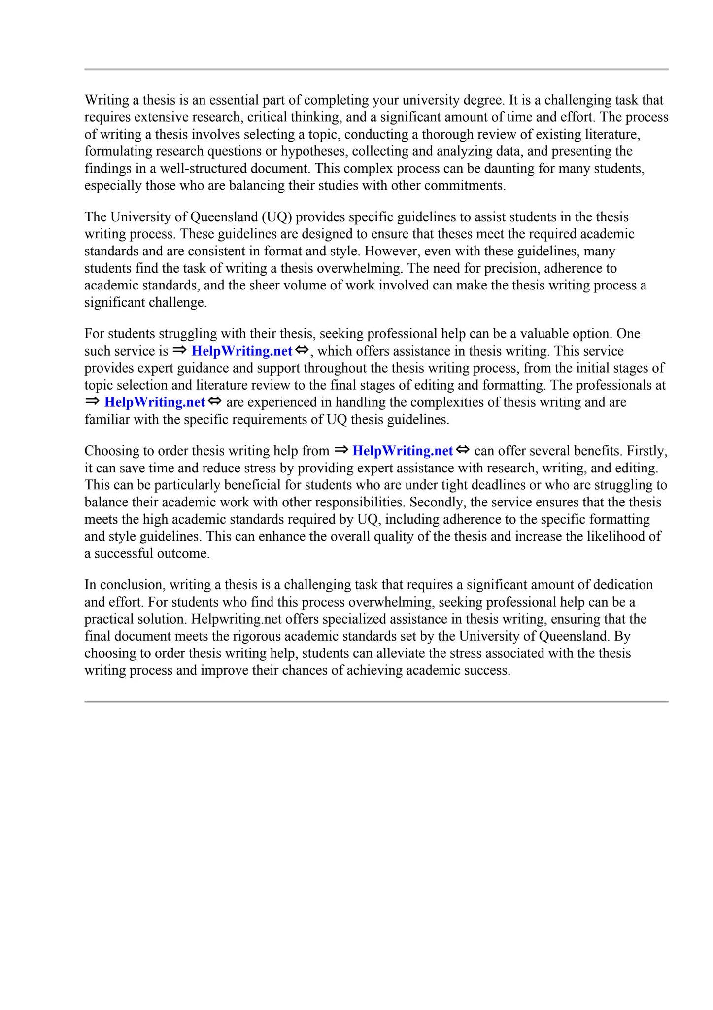 Uq Thesis Guidelines by Lancaster Theological Seminary - Issuu