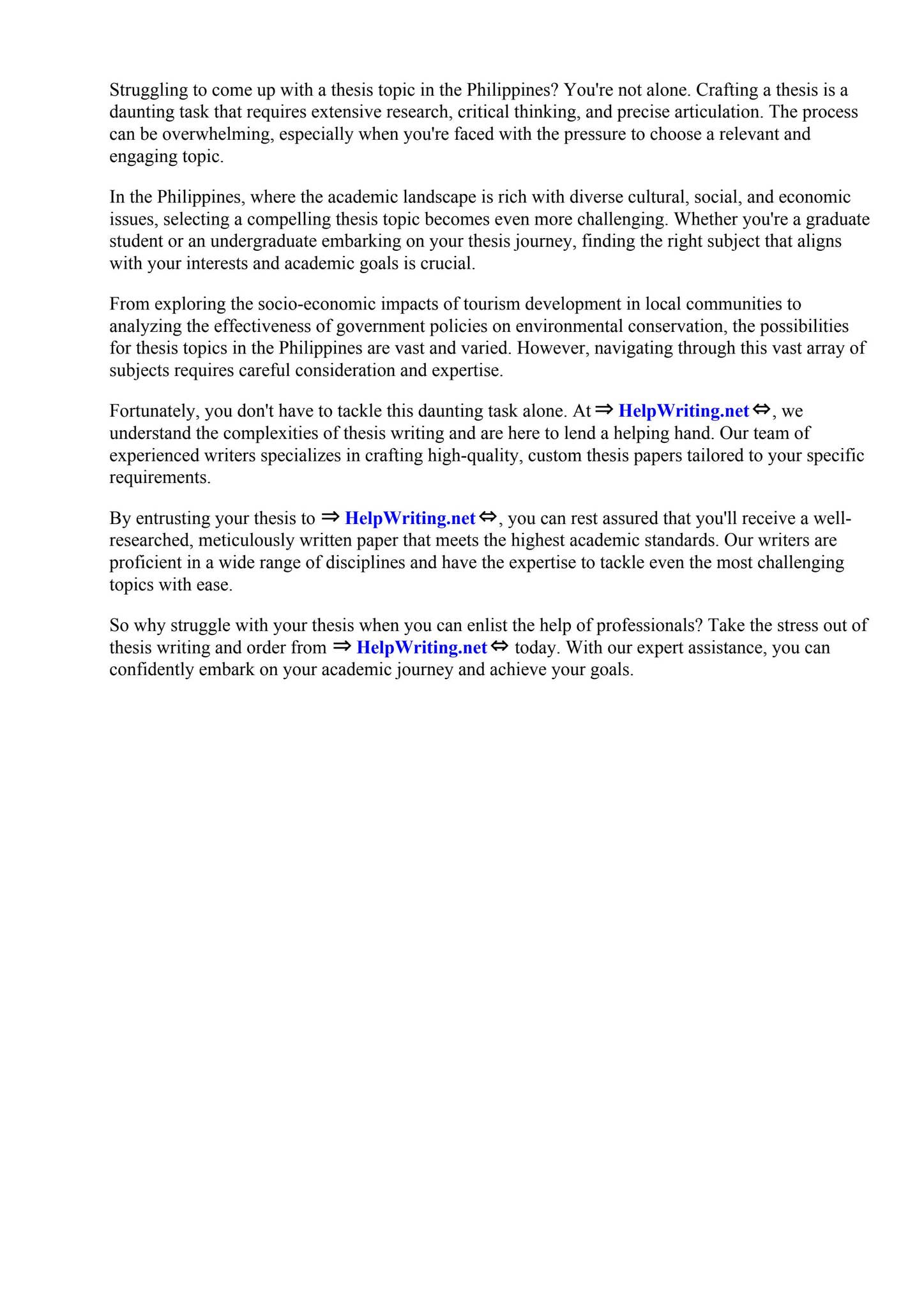 Example Of Thesis Topics In The Philippines by University of Advancing ...