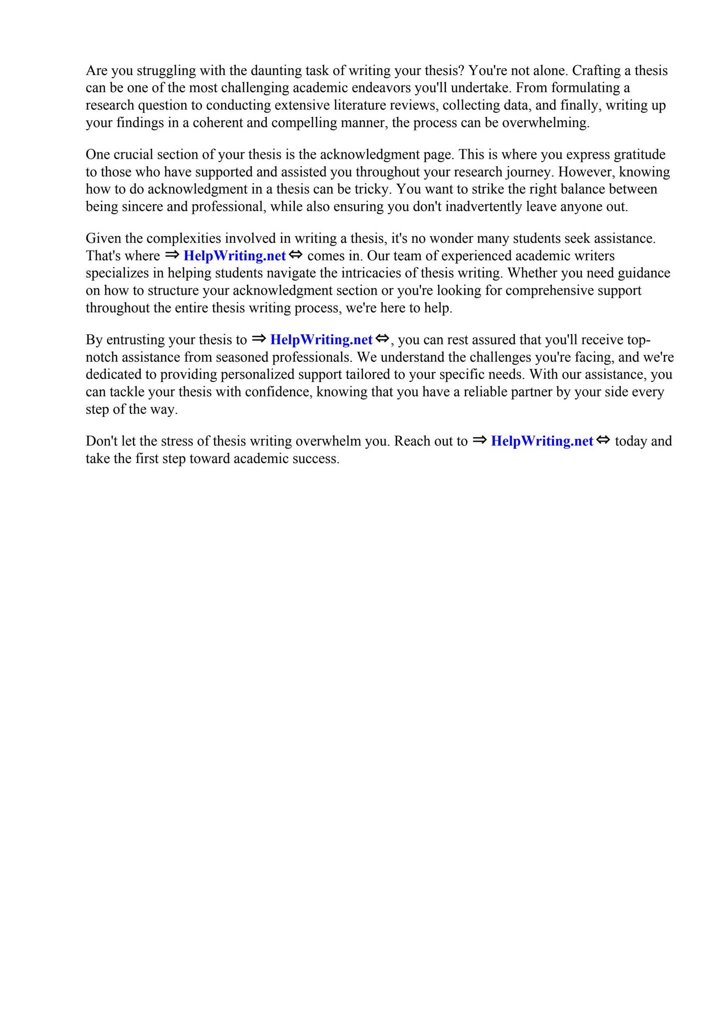 How To Do Acknowledgement In Thesis by St. Elizabeth School of Nursing ...