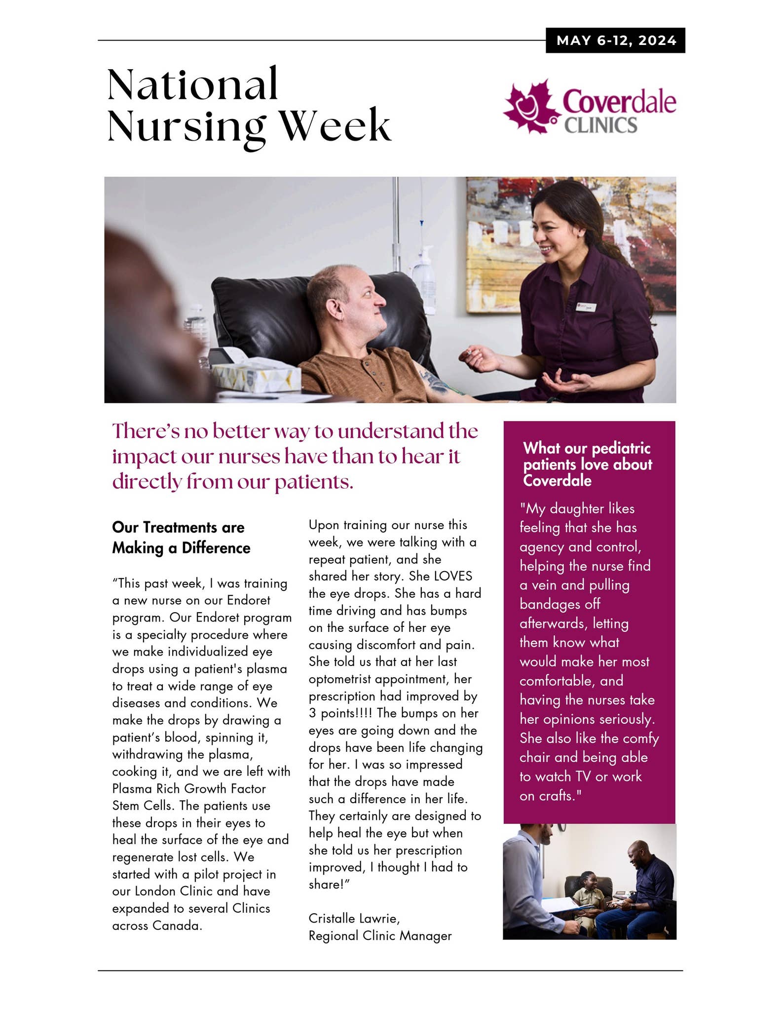 Coverdale Clinics Patient Feedback by BioScriptSolutions - Issuu