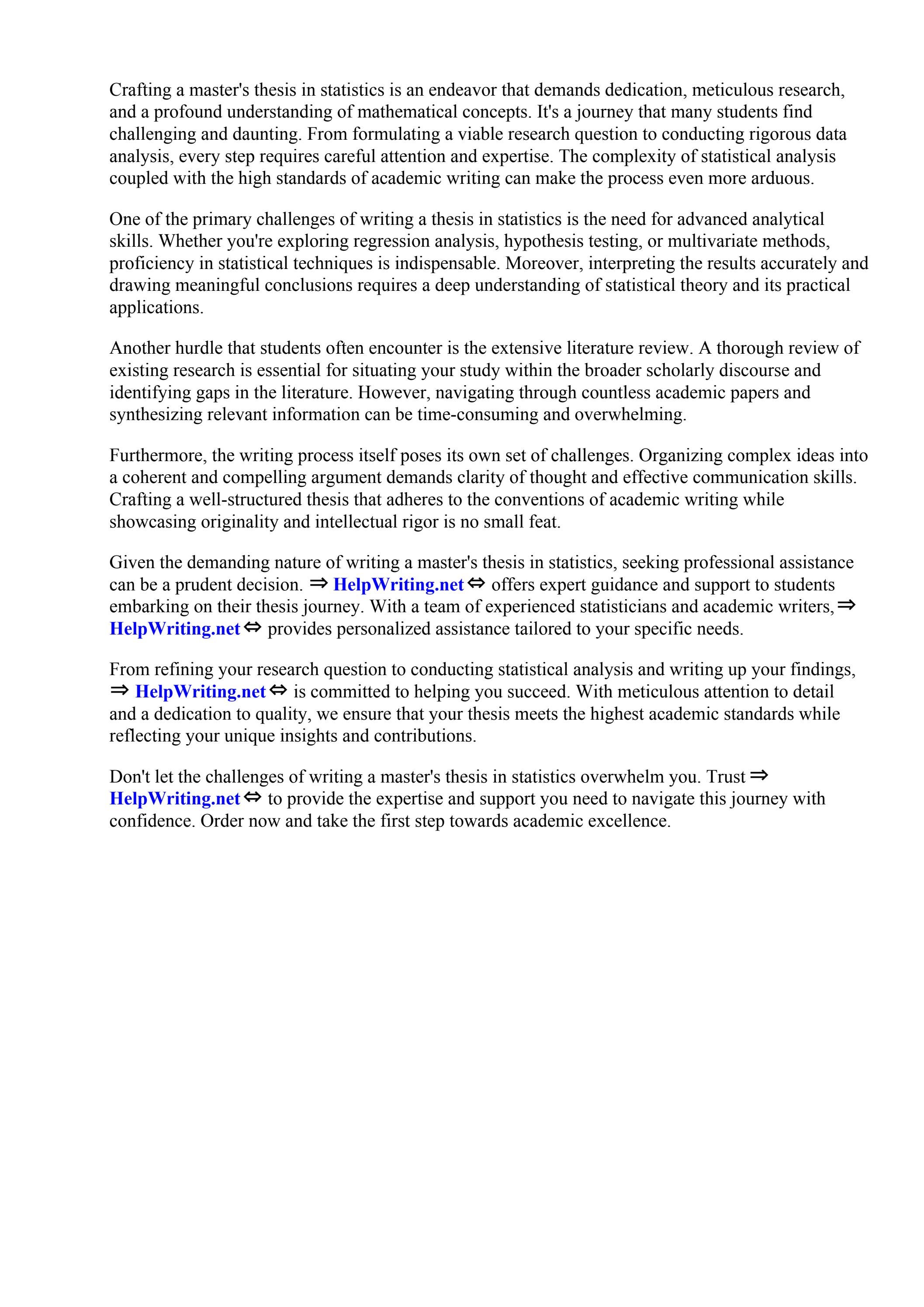 Master'S Thesis Topics In Statistics by Turtle Mountain Community College - Issuu