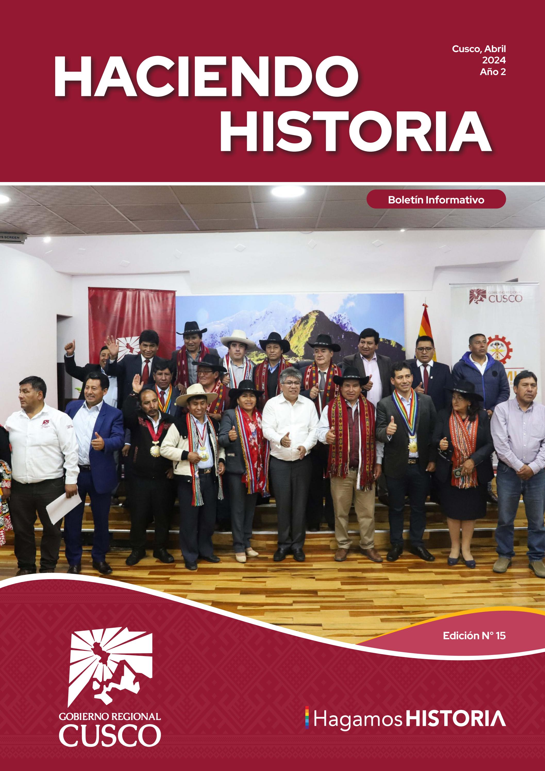 HACIENDO HISTORIA ABRIL 2024 by Karol Guevara Robles - Issuu