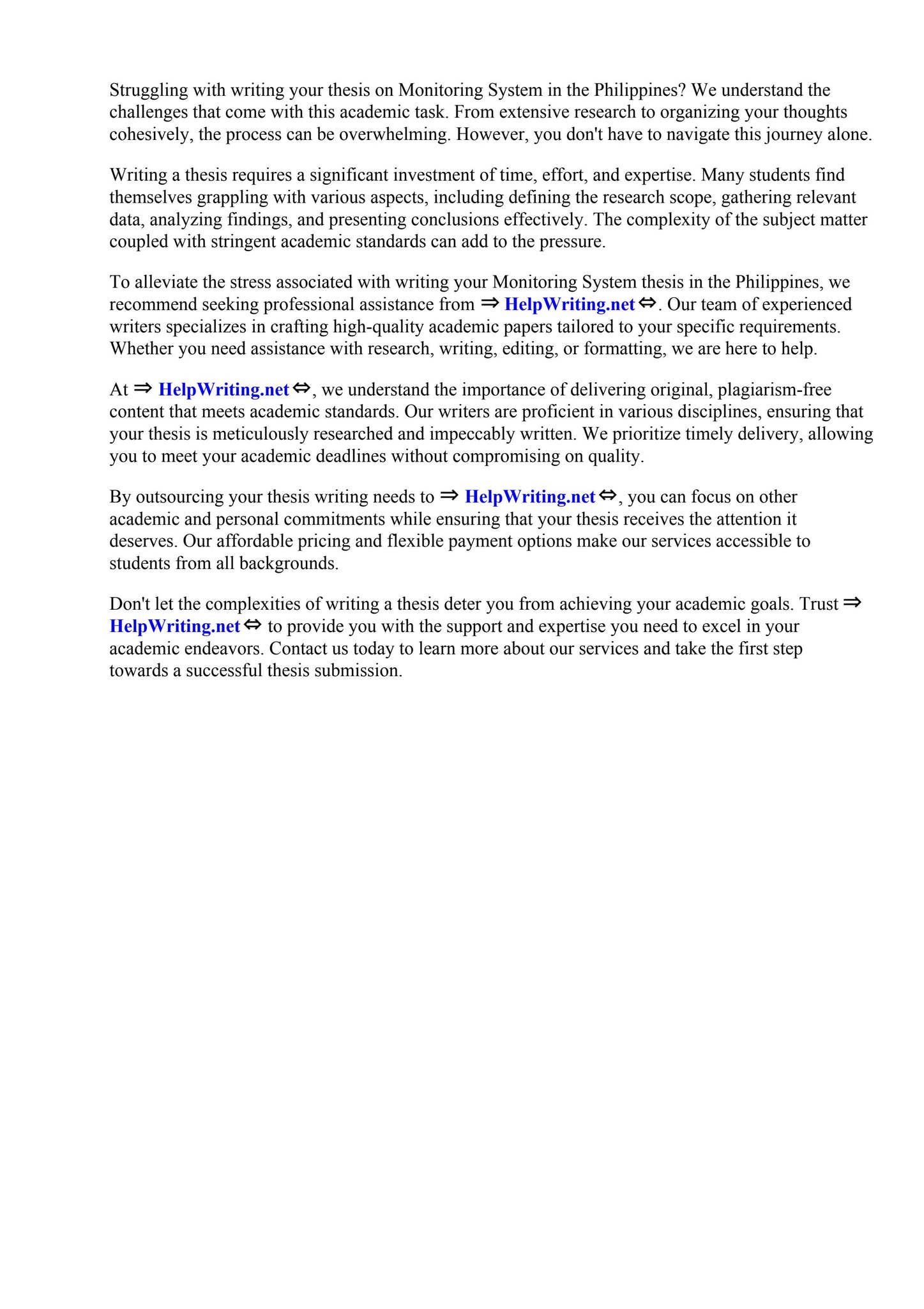 Monitoring System Thesis Philippines by Cogswell Polytechnical College ...