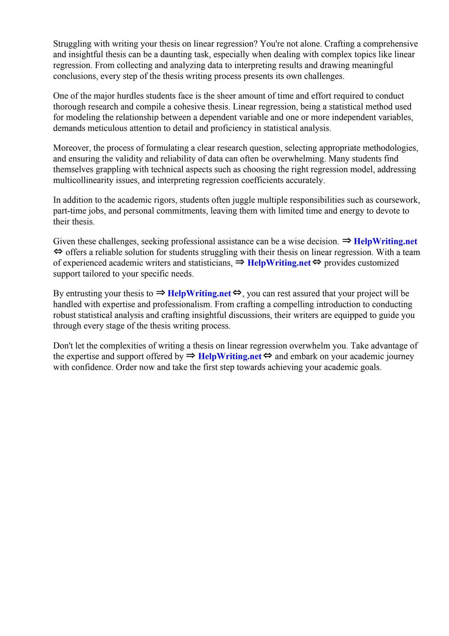 Thesis Using Linear Regression by Mississippi Valley State University ...