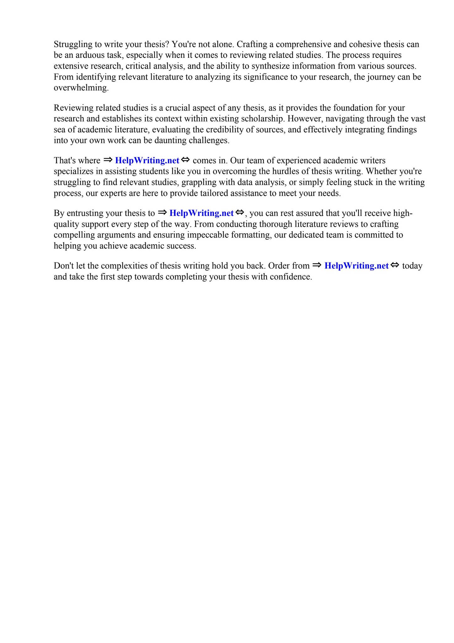Example Of Review Of Related Studies In Thesis by Kalamazoo Valley ...