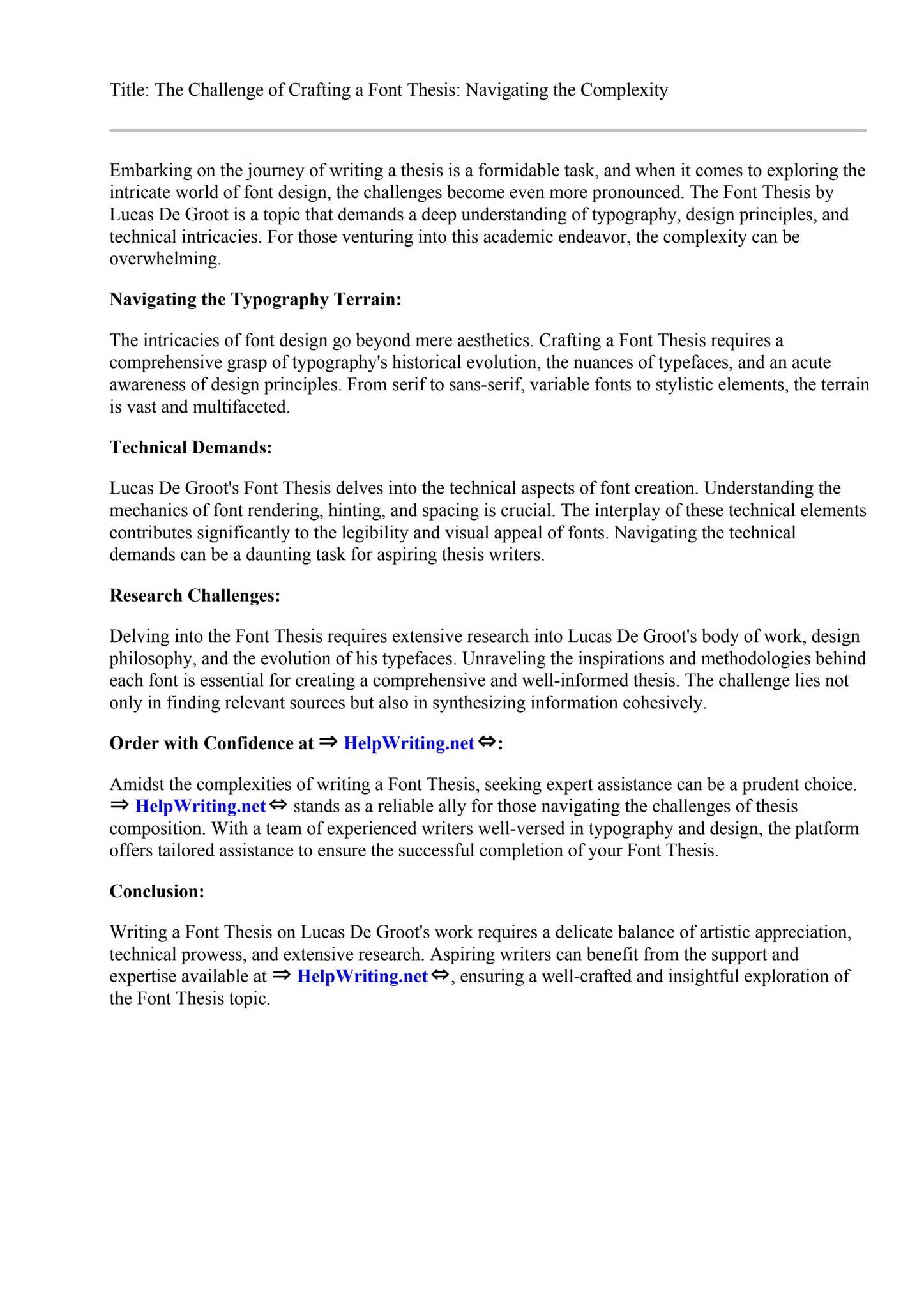 Font Thesis Lucas De Groot by HCI College - Issuu