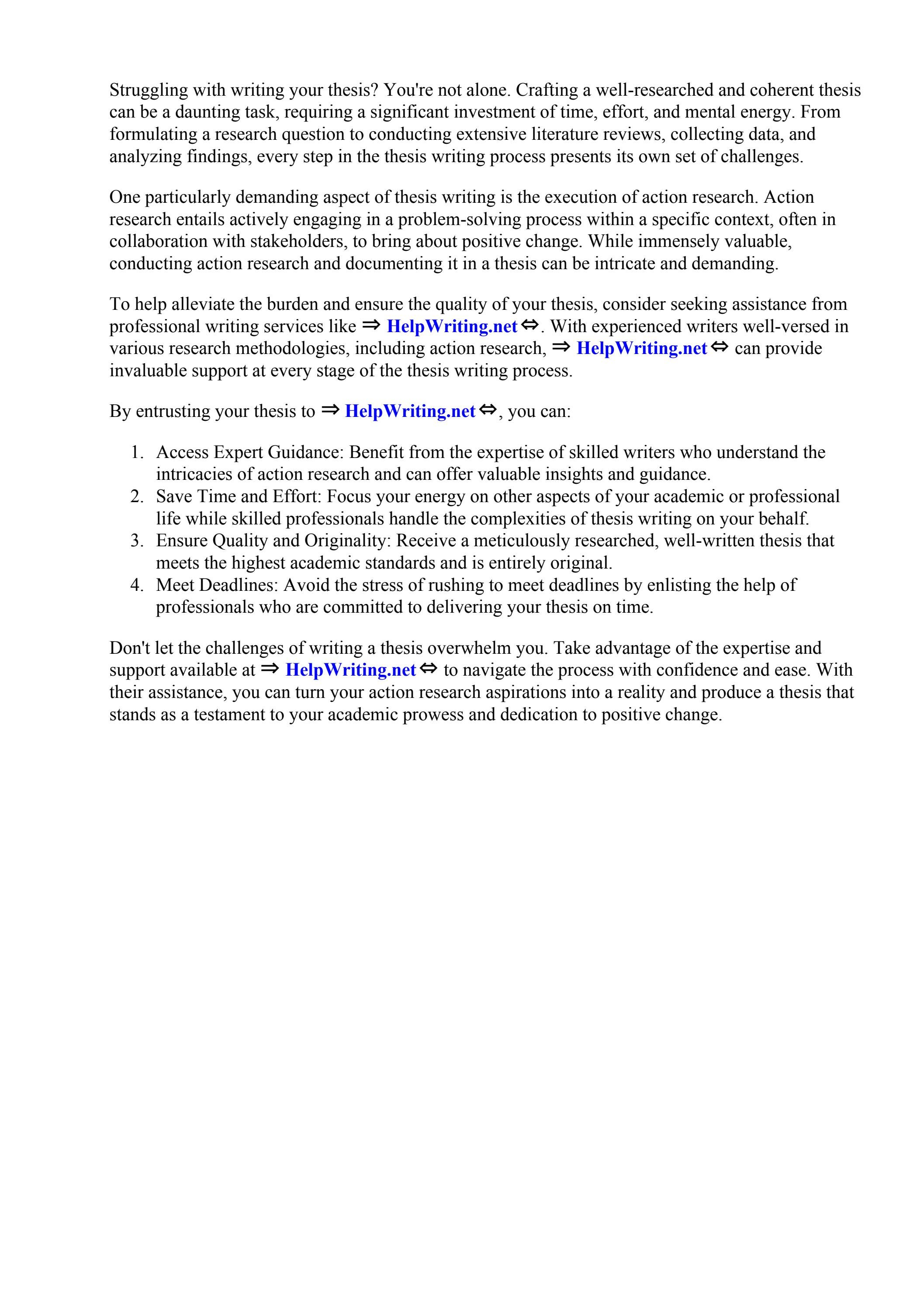 Action Research Thesis Examples by Redlands Community College - Issuu