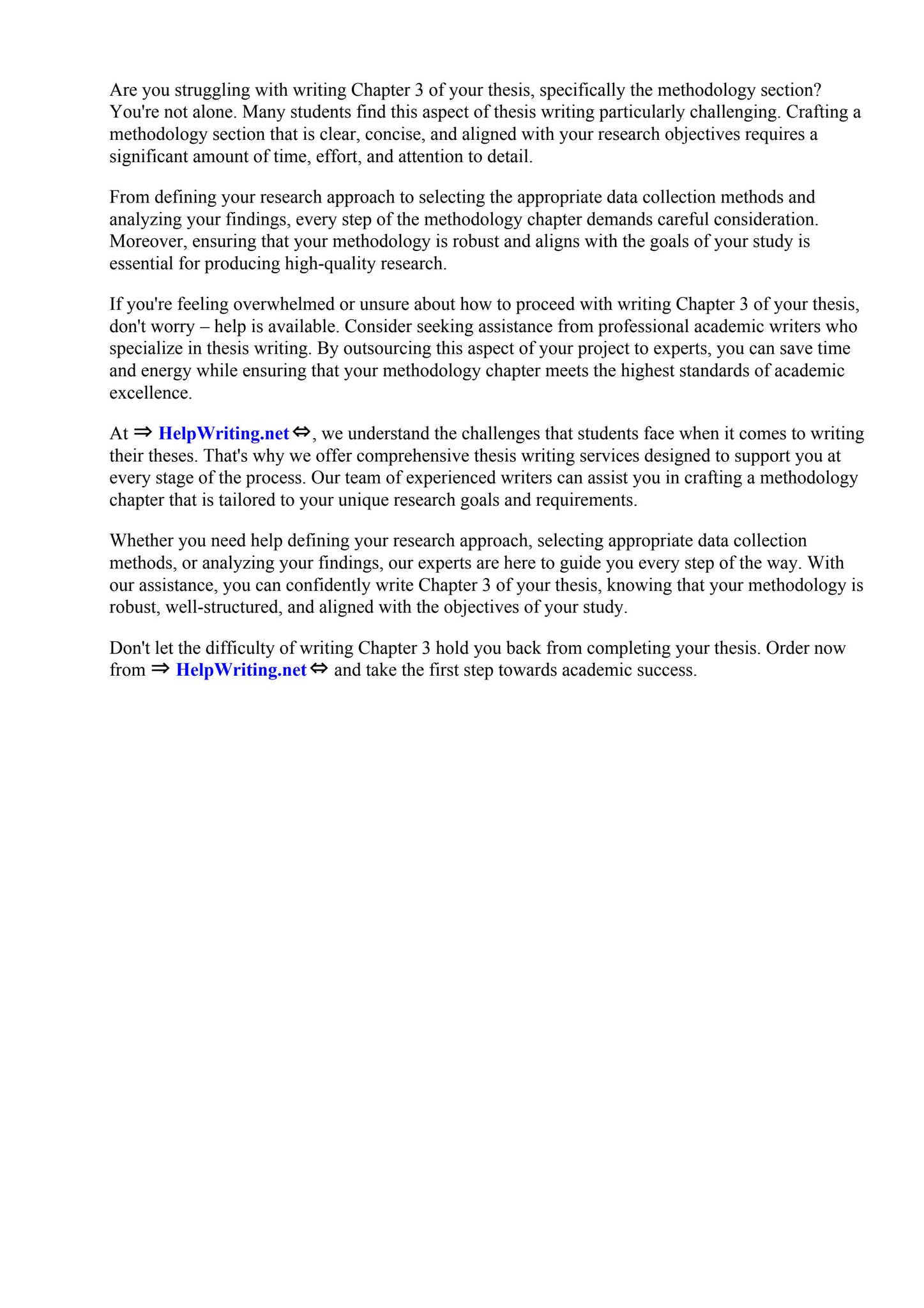 How To Write Chapter 3 Of A Thesis Methodology by Embry-Riddle ...