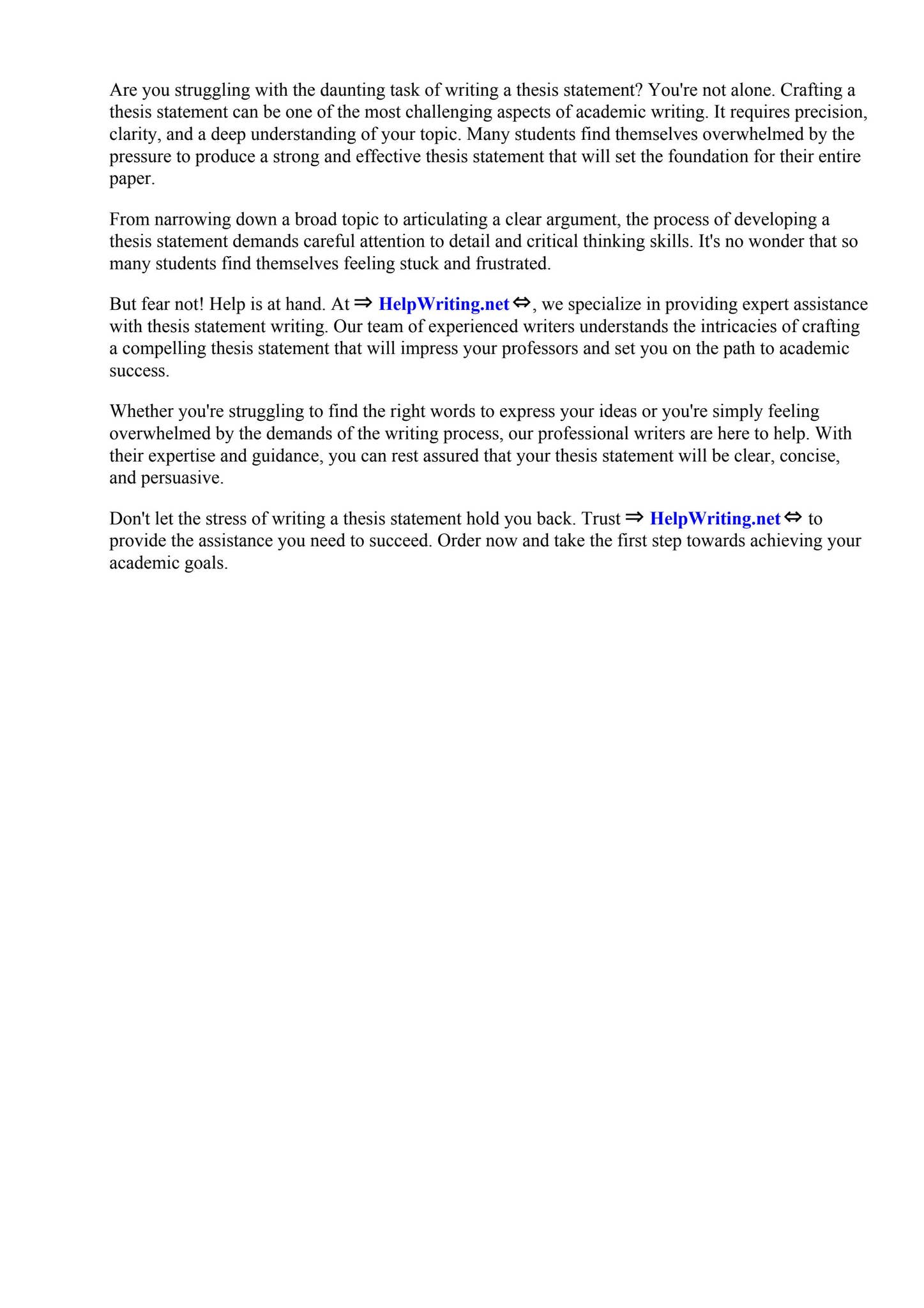 Thesis Statement Writing Workshop by Scripps College - Issuu