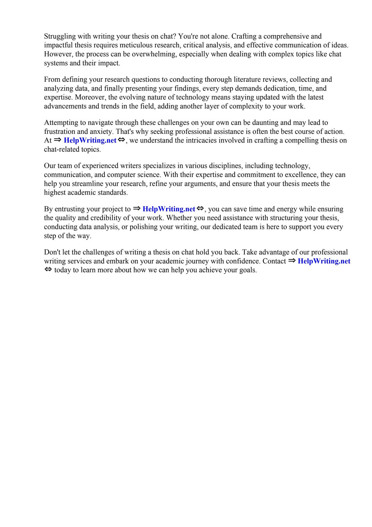Thesis On Chat by Whittier College - Issuu