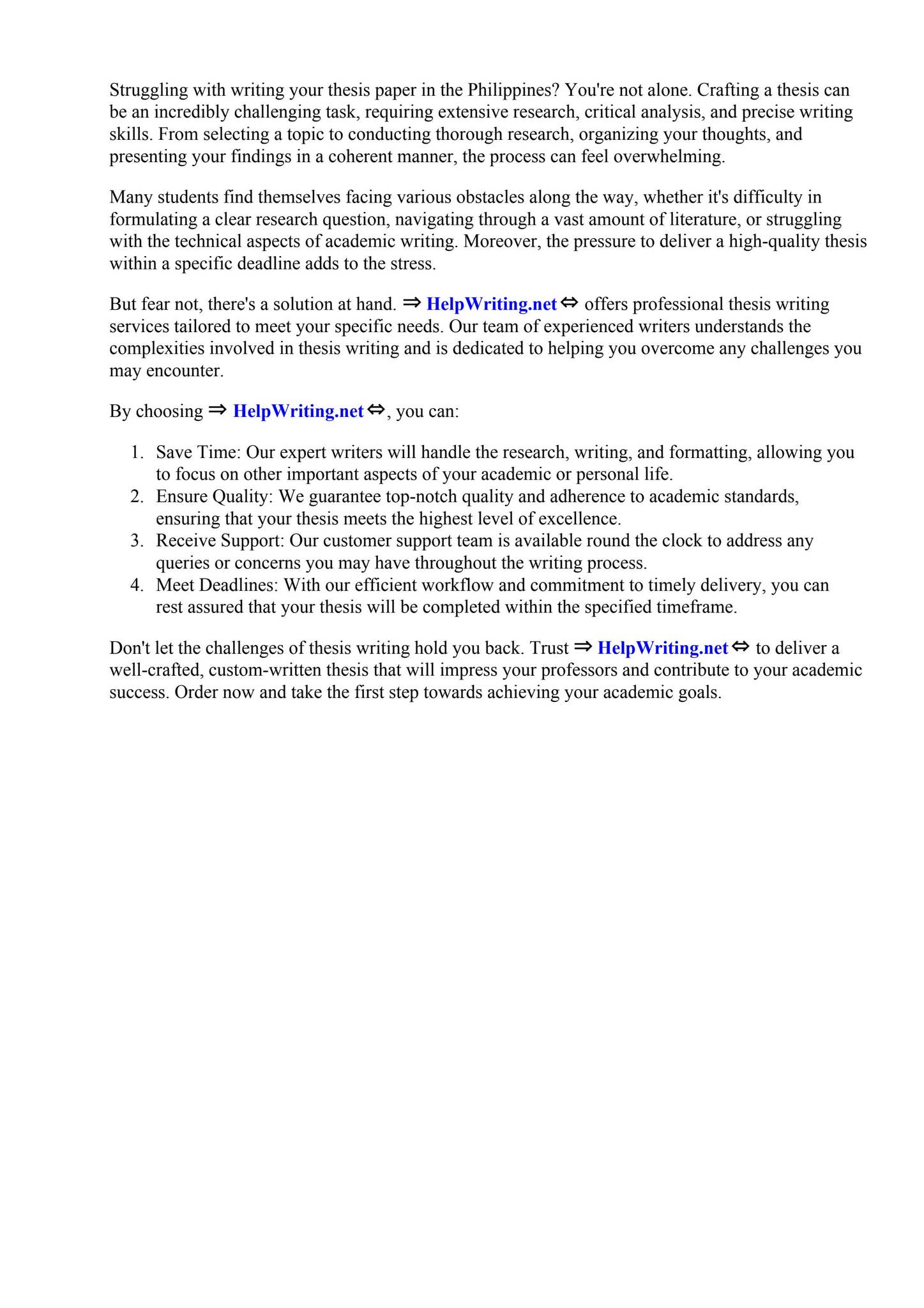Thesis Paper Philippines by Black Hills State University - Issuu