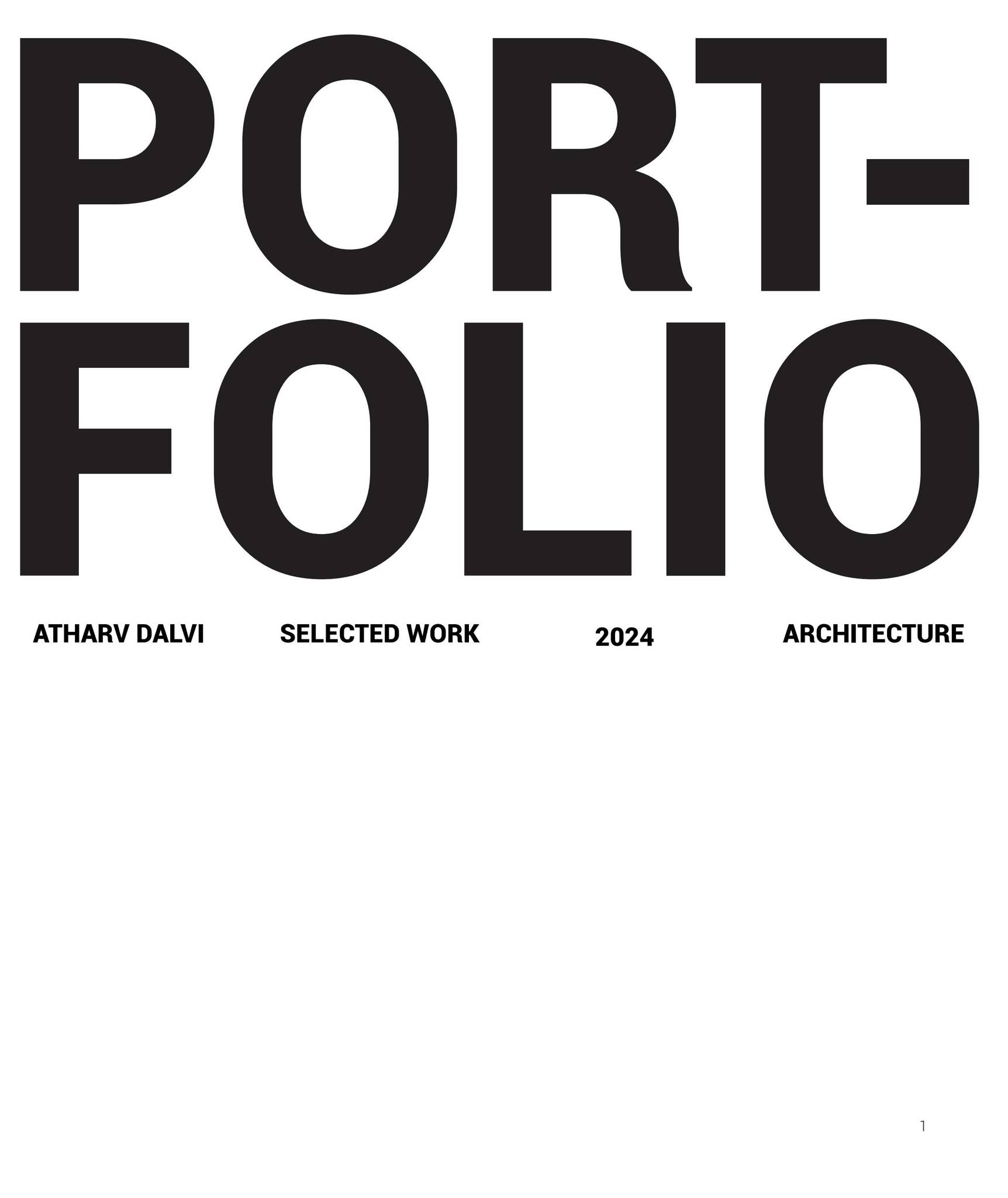 Atharv Dalvi | Portfolio | 2024 by Atharv Dalvi - Issuu